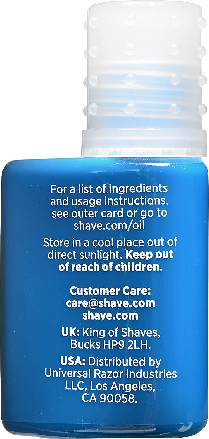 King of Shaves Sensitive Shaving Oil for Men 15ml TWIN PACK - Gentle ...