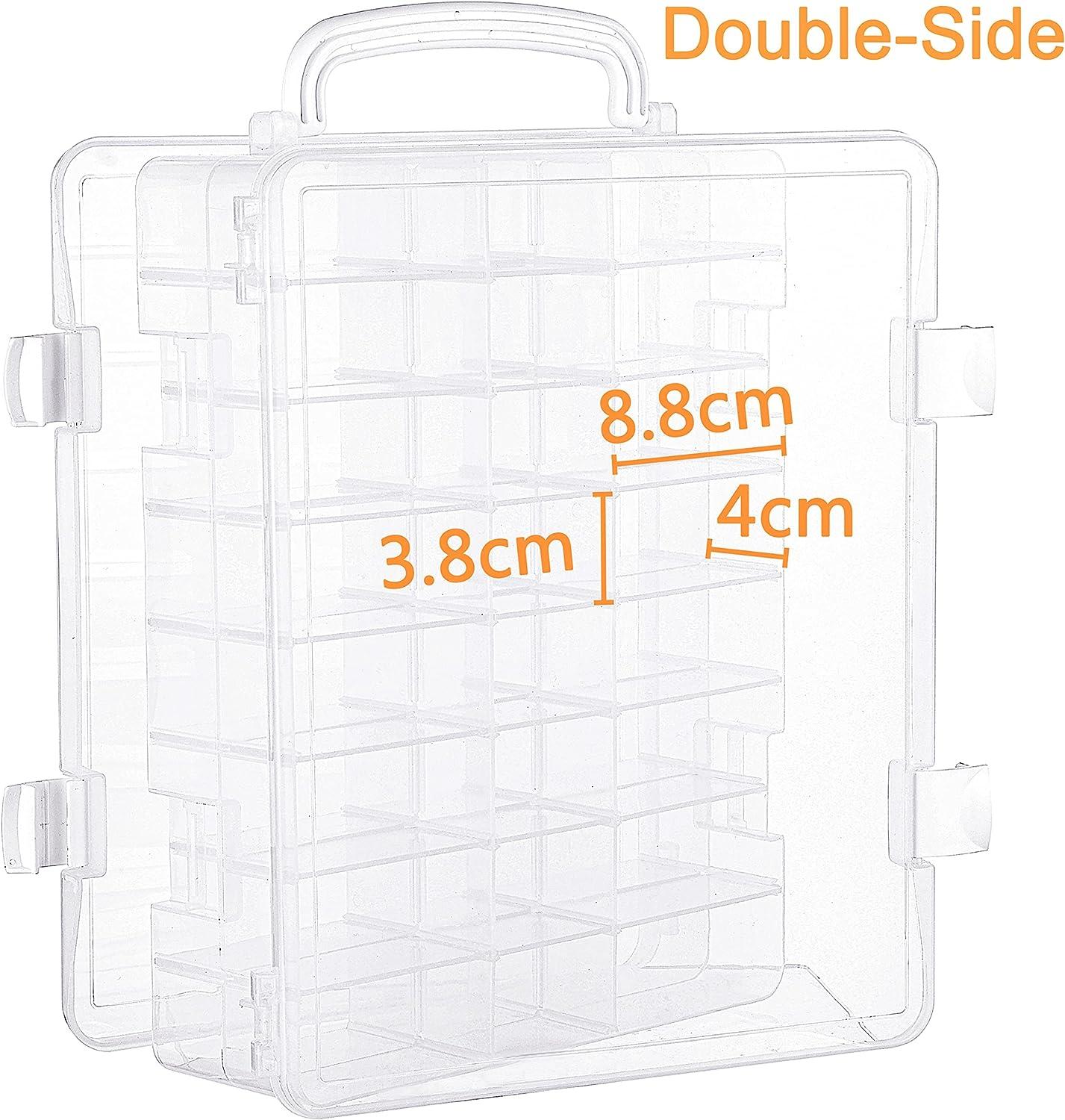New brothread Double-Sided Storage Organizer/Box with Total 48 ...