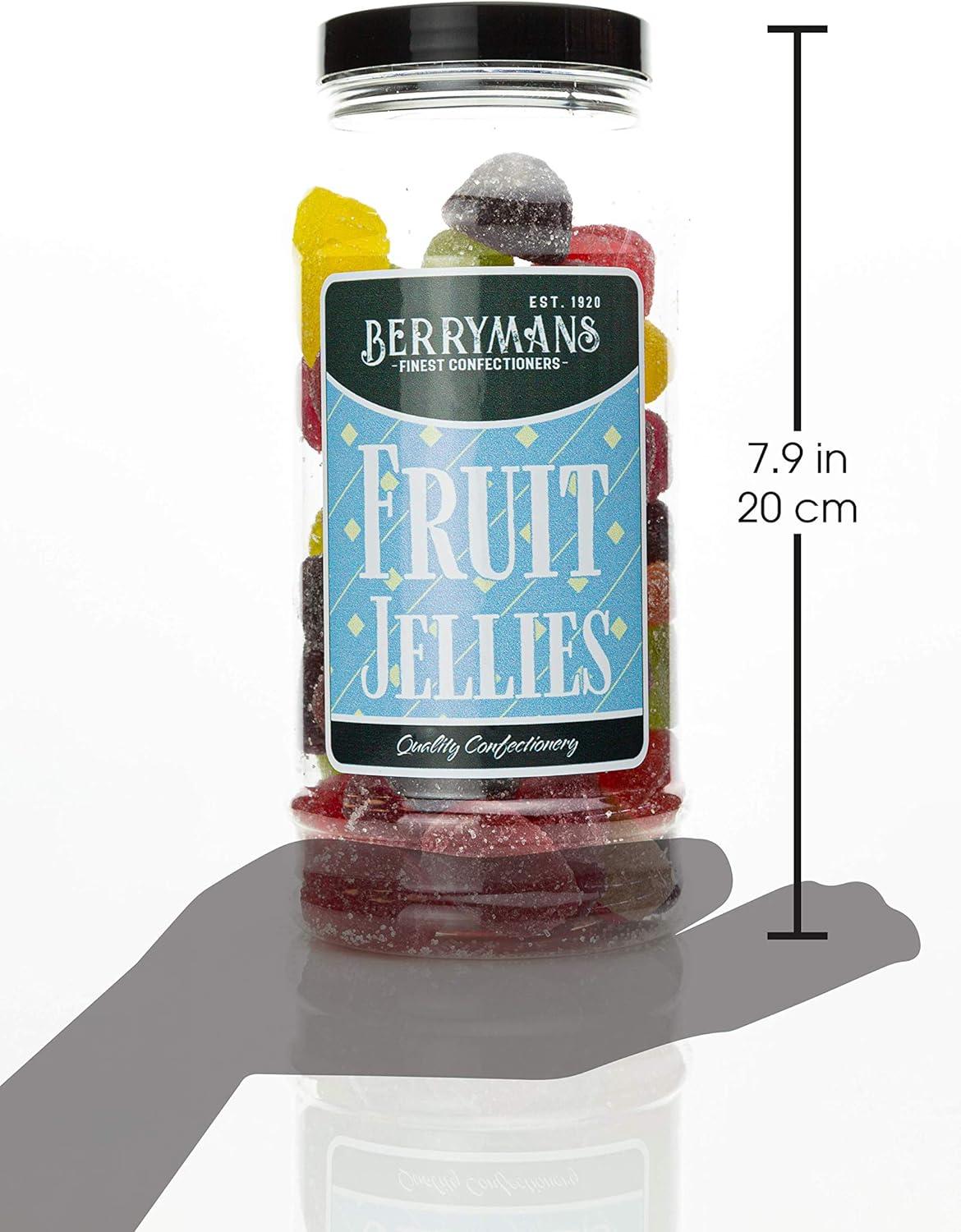 Original Fruit Jellies Retro Jelly Sweets Gift Jar by Berrymans Sweet ...