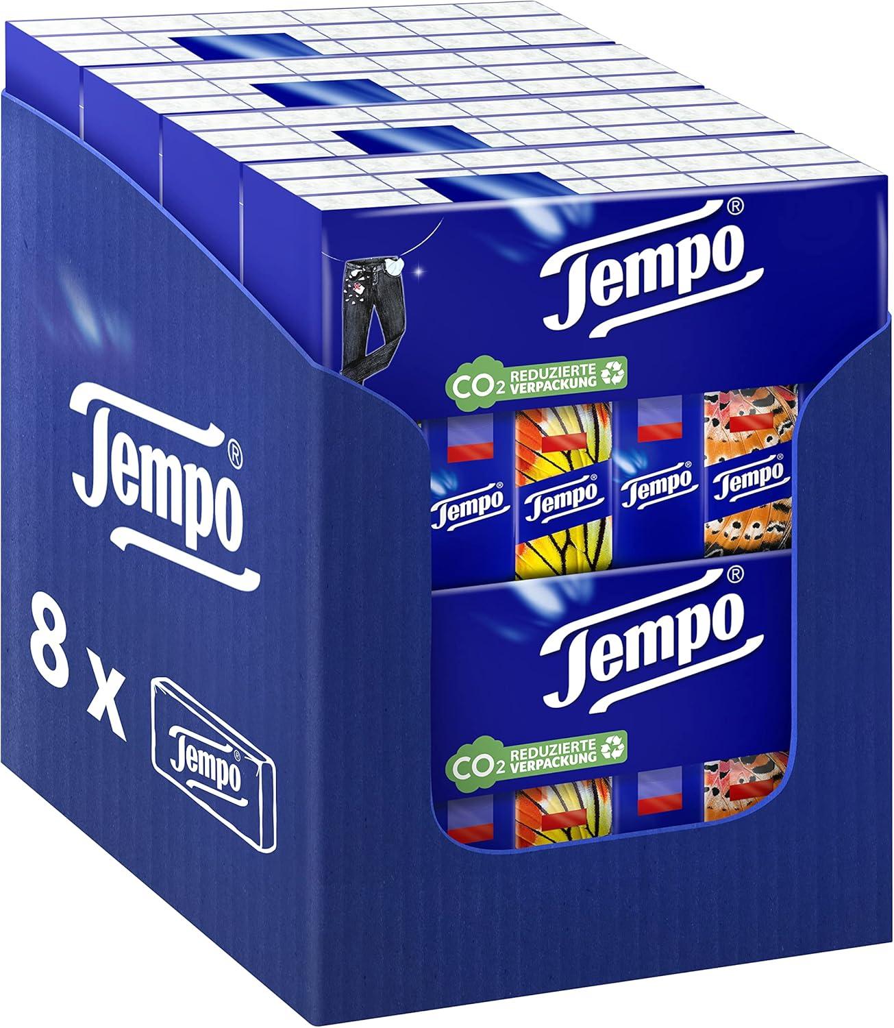 Tempo Handkerchiefs Original - Bulk Pack of 42x8 Tissues (830318 ...