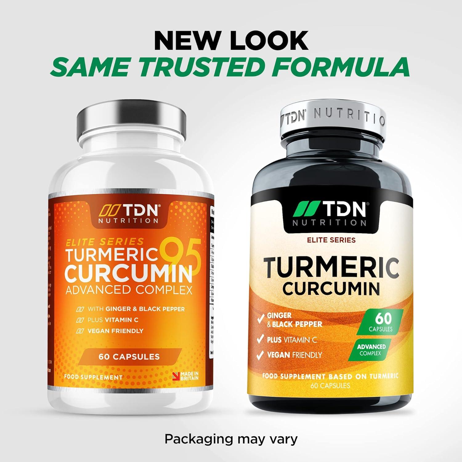 High Strength Turmeric Capsules for Muscle Soreness Relief (600mg ...