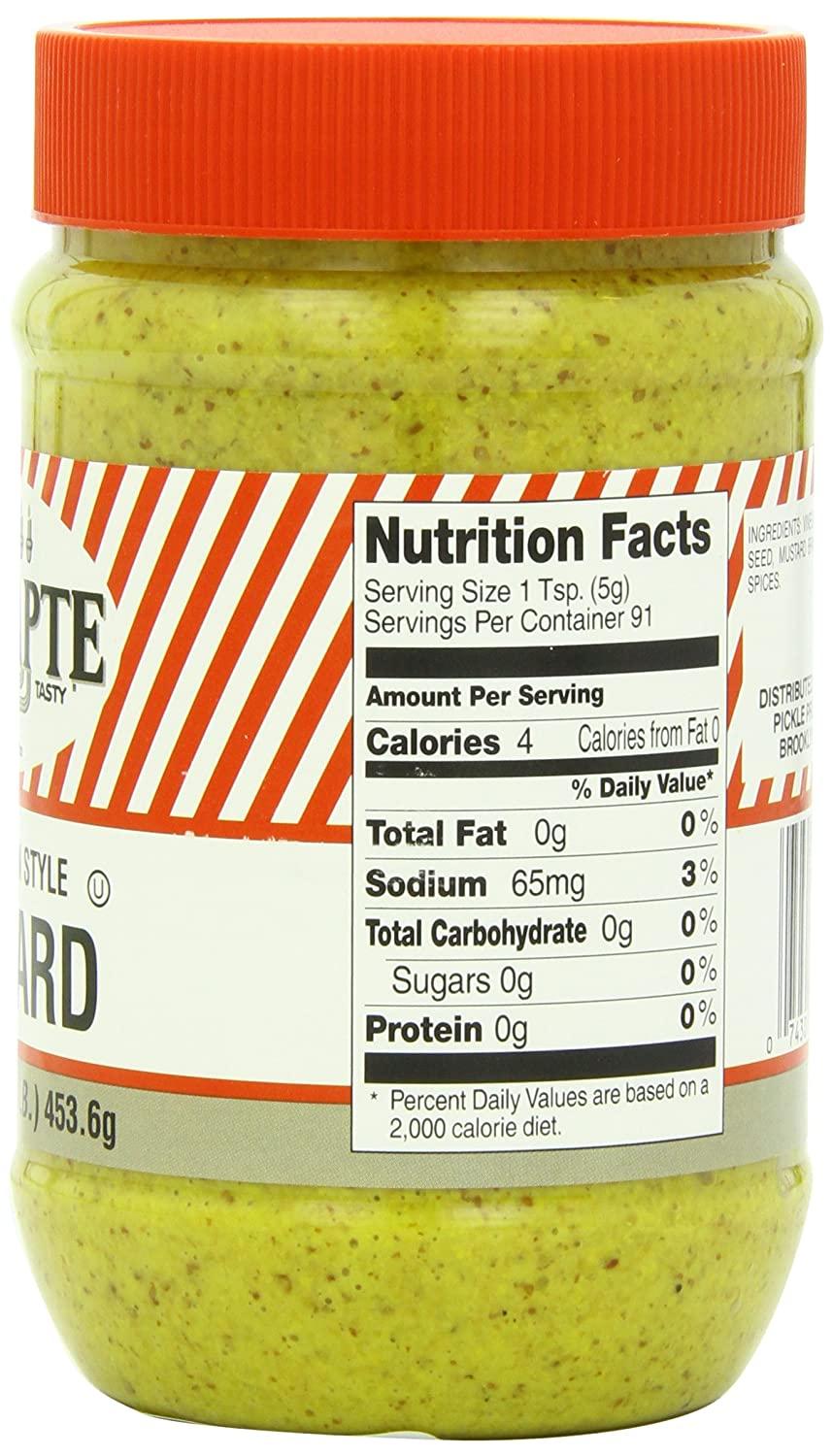 Ba Tampte Mustard 16 oz - Authentic Flavor, 1lb Pack - Shop Now! | Buy ...