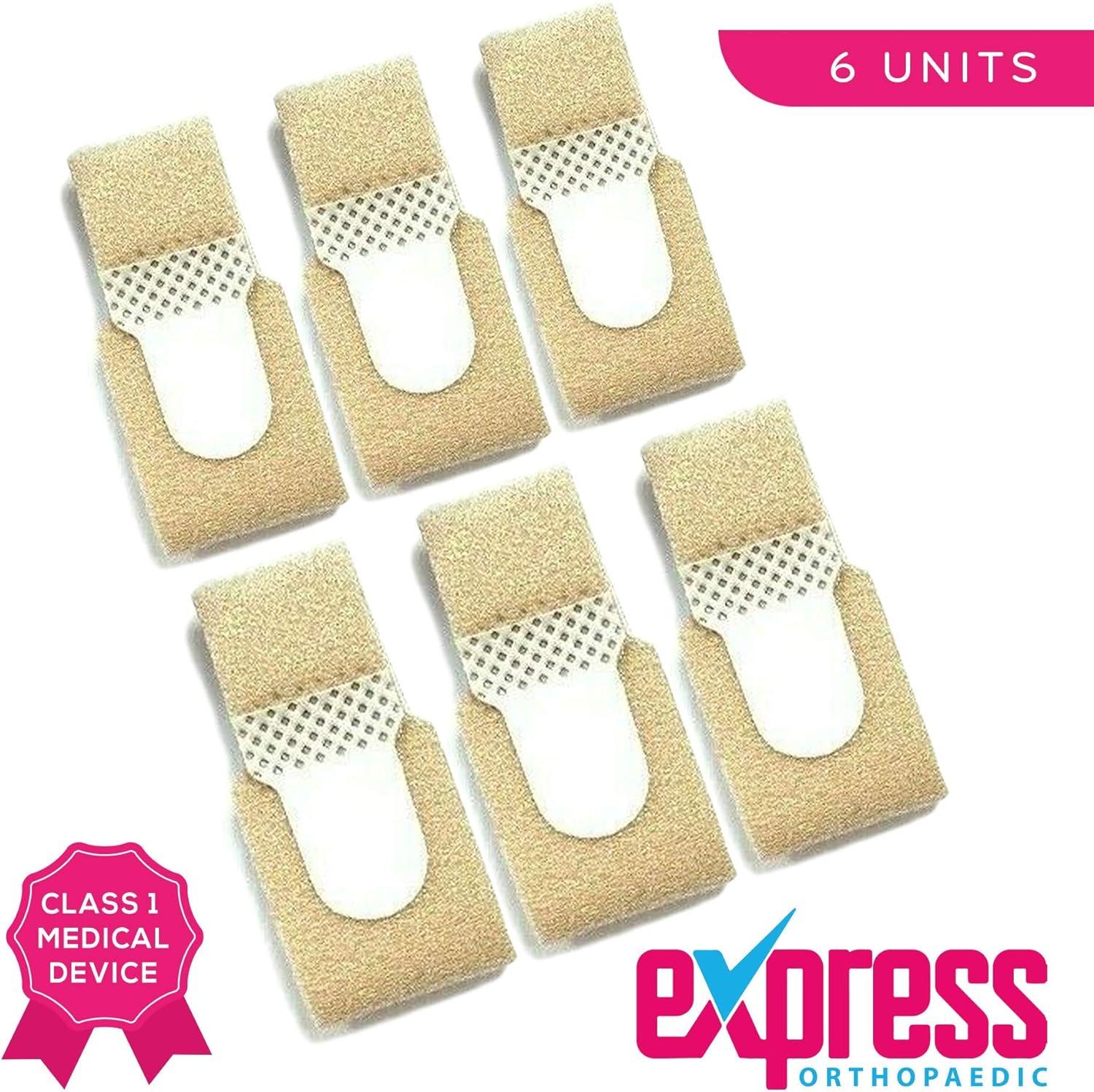 Express Orthopaedic Toe Splint Buddy Loops - Set of 6 | For Overlapping ...