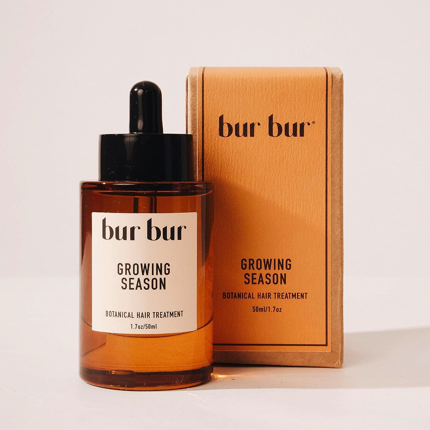 BUR BUR Growing Season Hair Growth And Repair Oil with Burdock, Nettle ...