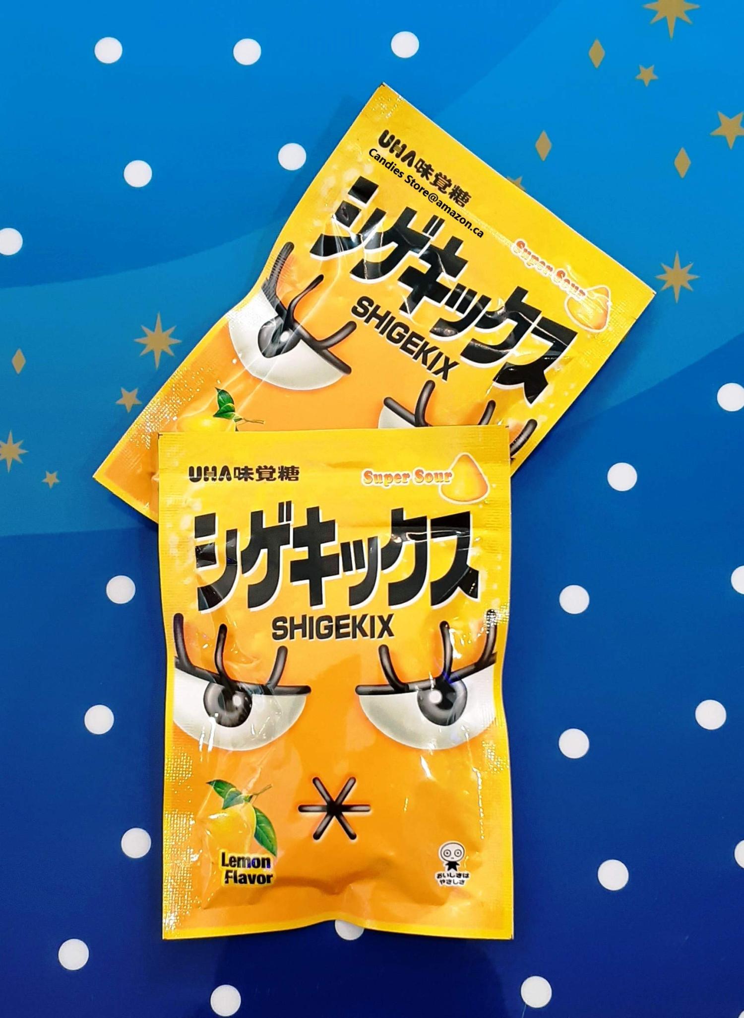 UHA Shigekix Super Sour Lemon Gummy (2 Packs) | Buy Now in International | GoSupps.com