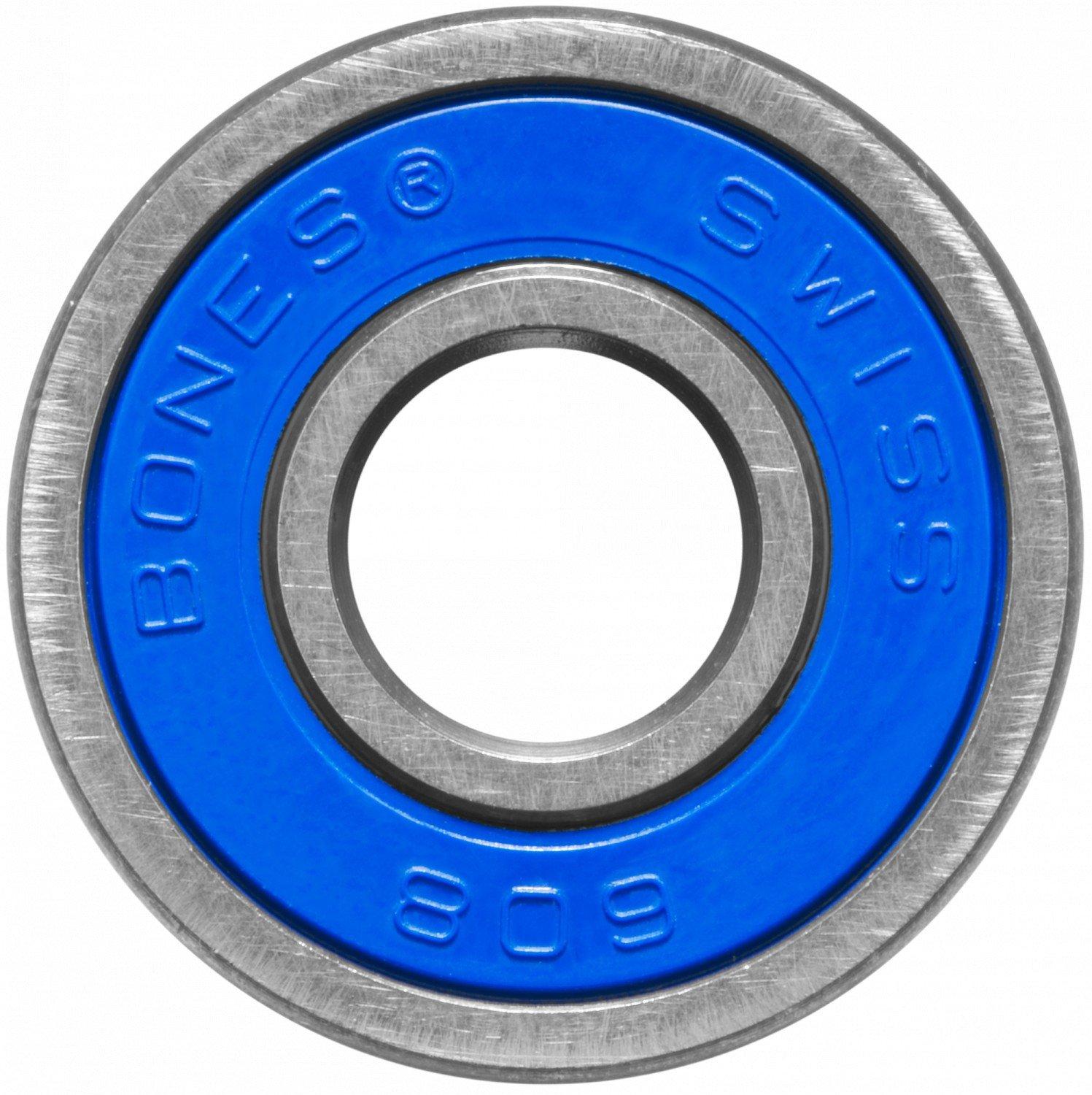Bones Super Swiss 6 Skateboard Bearings 8-Pack with Speed Cream | High ...