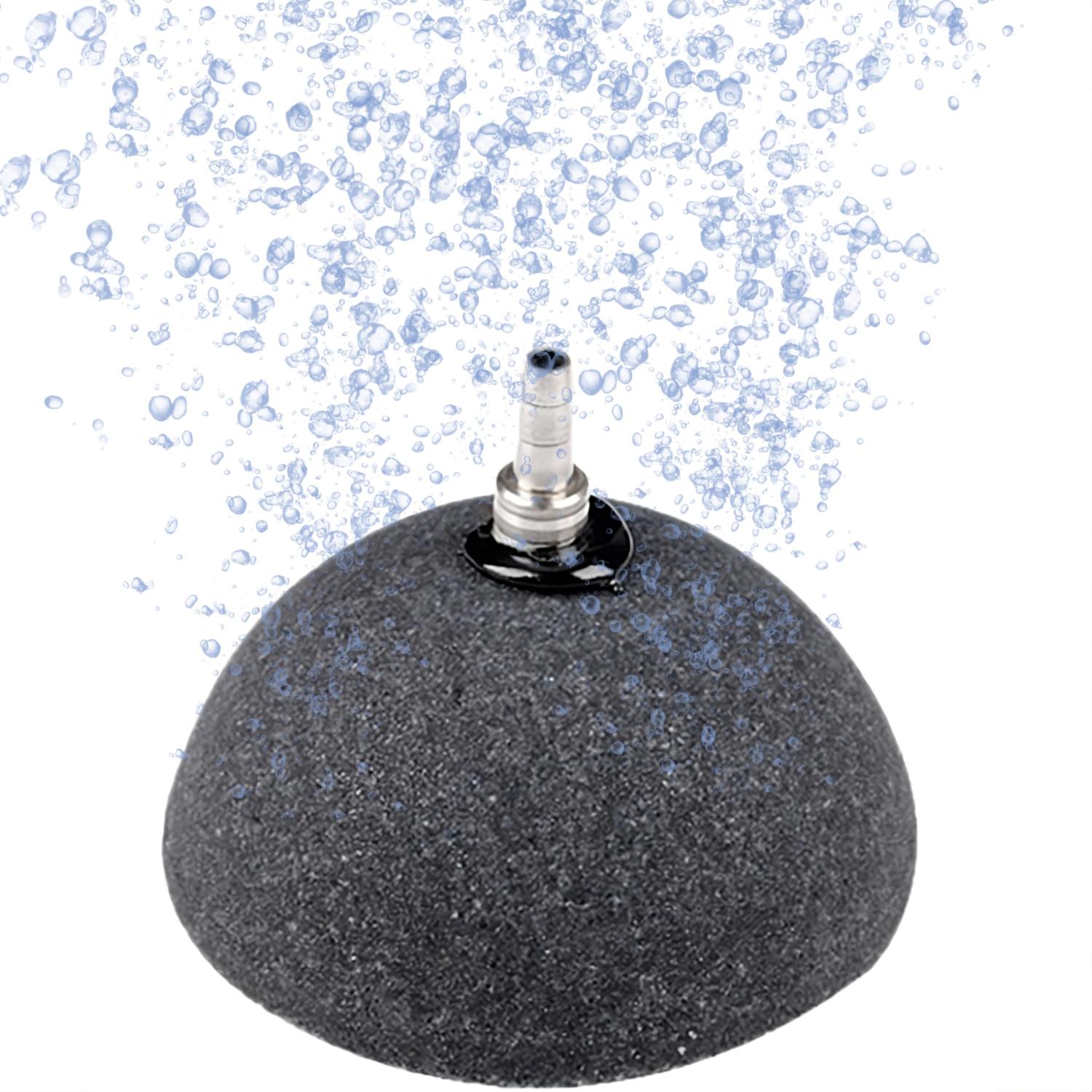 Aquarium Air Stone 10cm Hemisphere | Bubbler Stone for Aquarium Pump ...