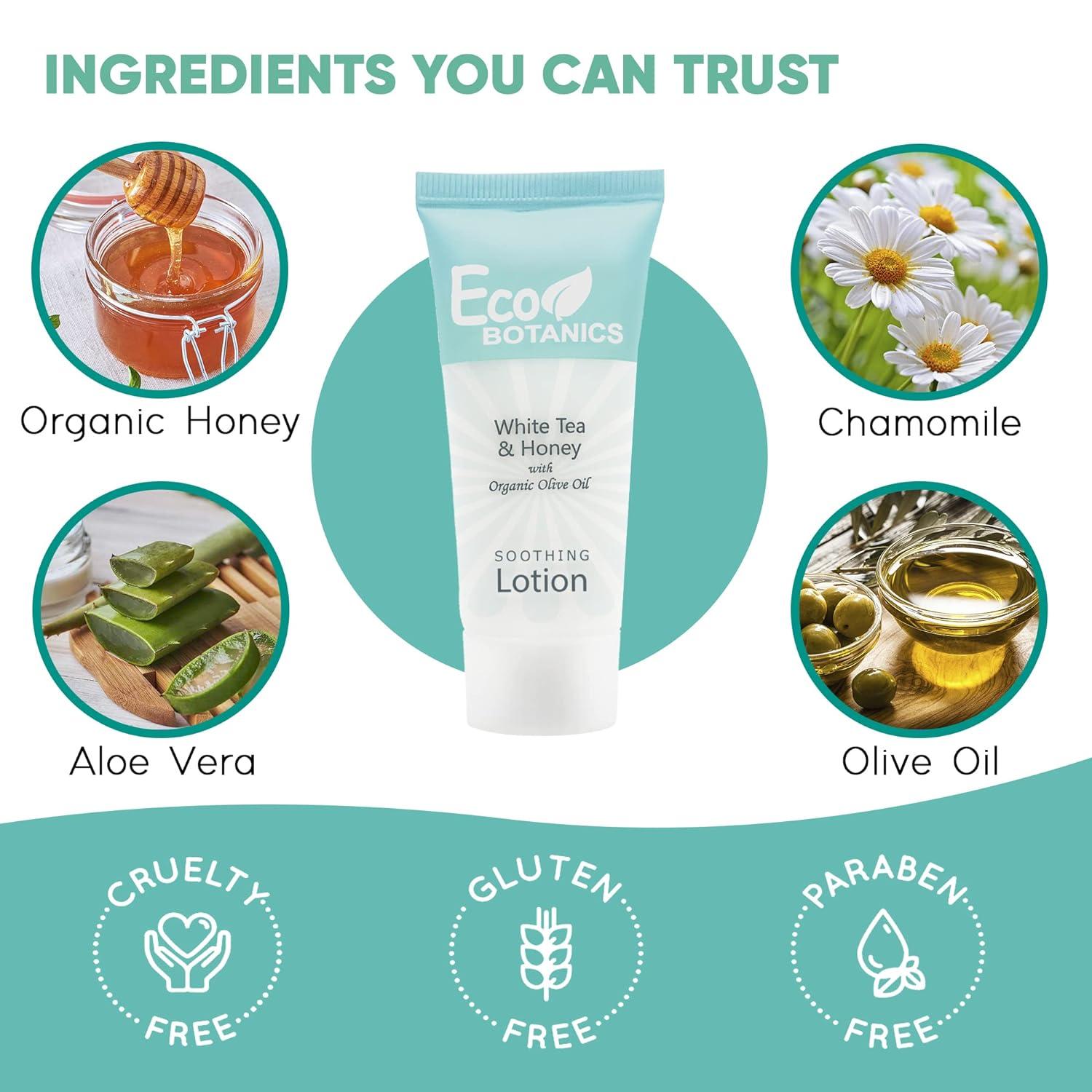 Eco Botanics Amenities Travel-Size Hotel Lotion .85 oz. (Case of 20 ...