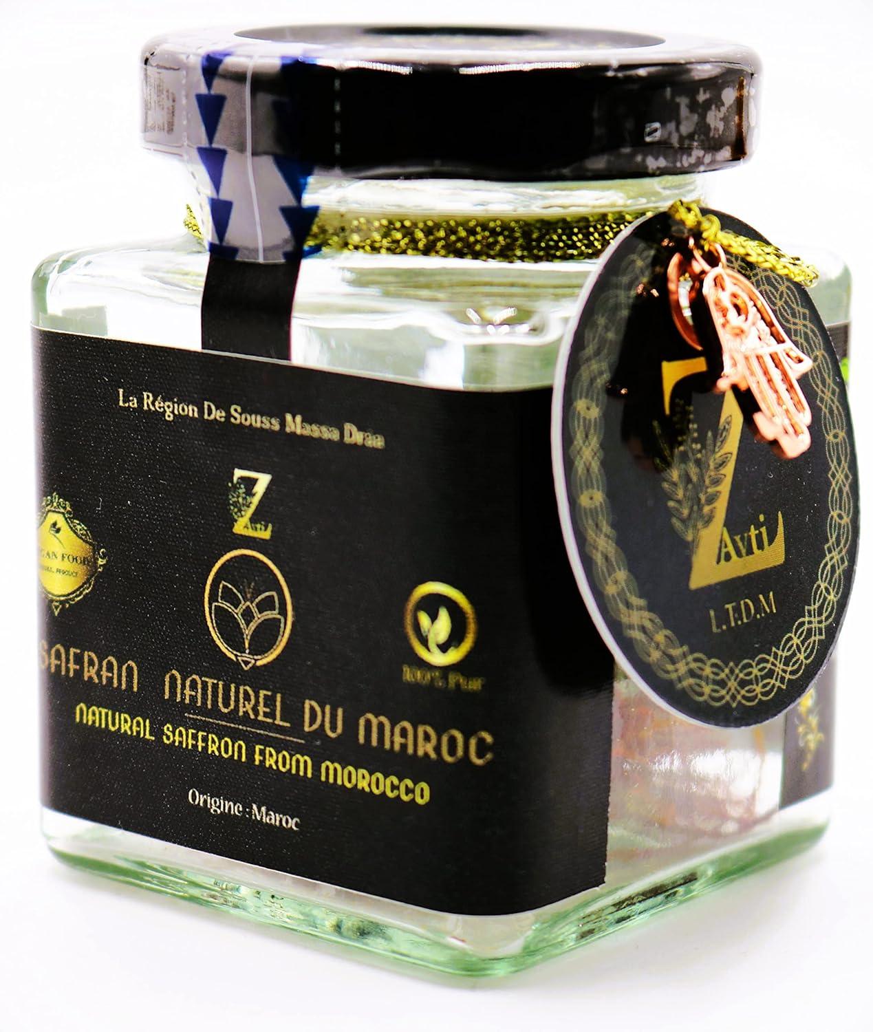 Premium Moroccan Saffron Filaments 5g - Laboratory Analyzed | Buy Now ...