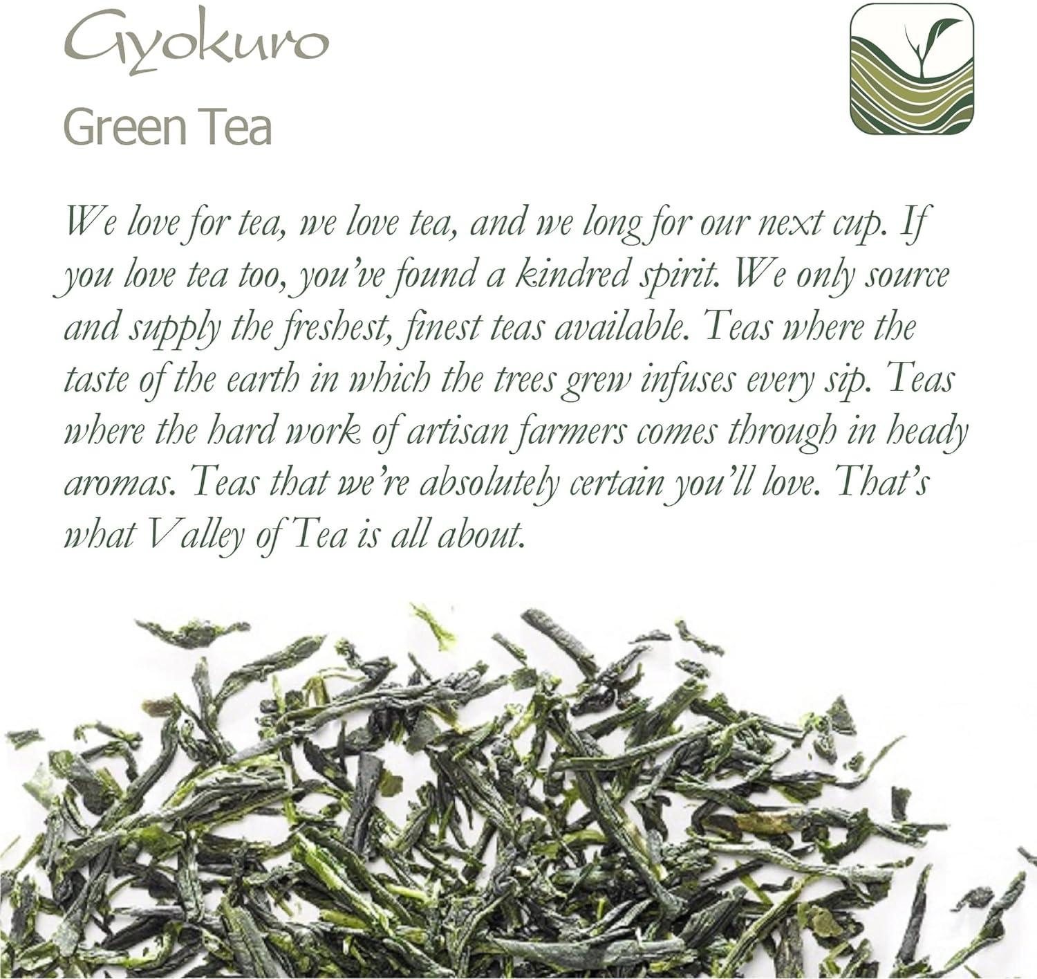 Gyokuro Green Tea From Japan - Famous Japanese Unami Tea - Jade Dew ...