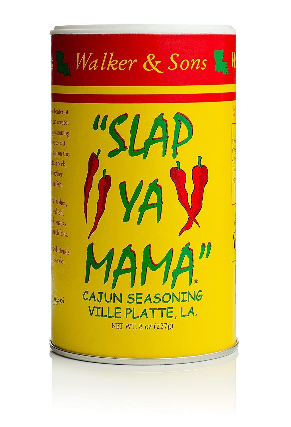 SLAP YA MAMA Cajun Seasoning - Original Blend - MSG Free & Kosher ...