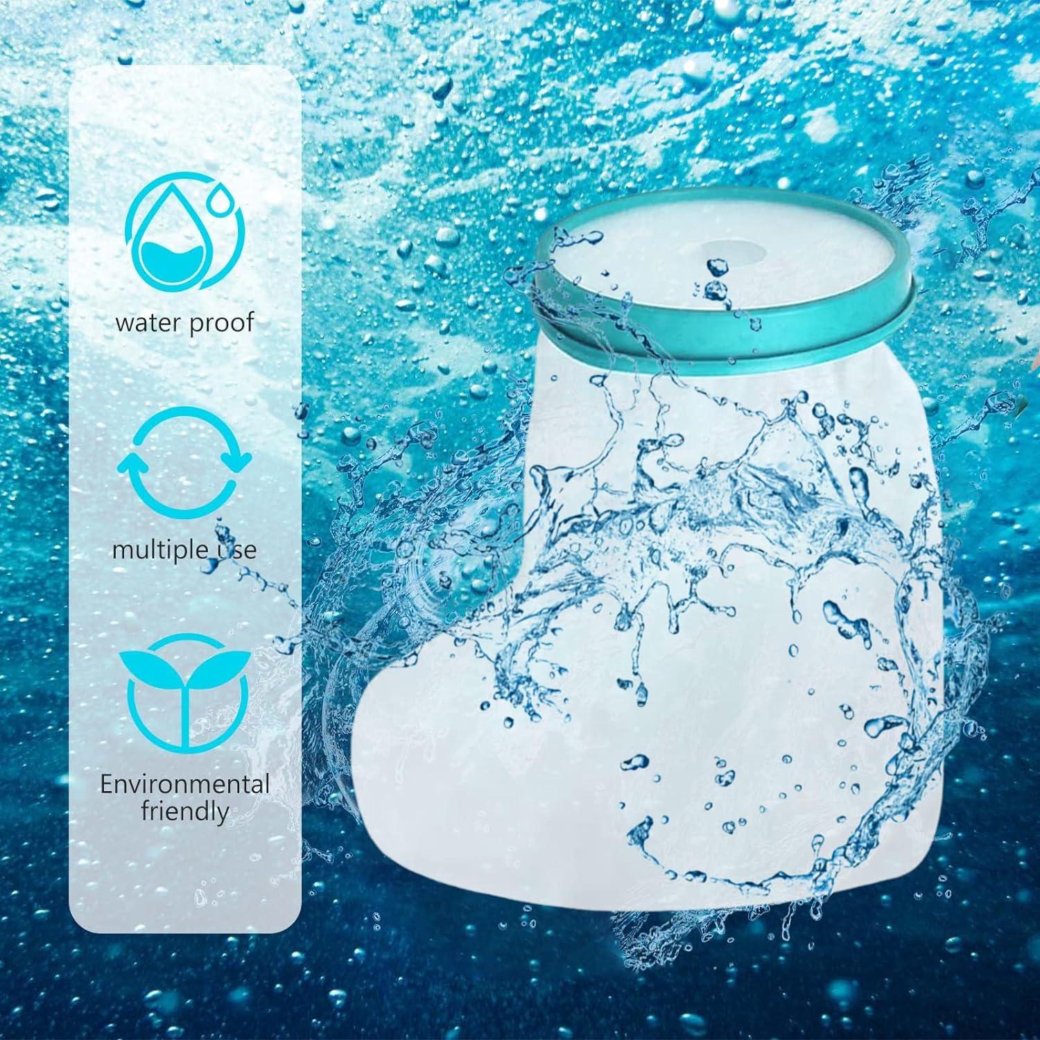 Waterproof Foot Shower Protector - Adult Foot Cast Cover for Shower ...