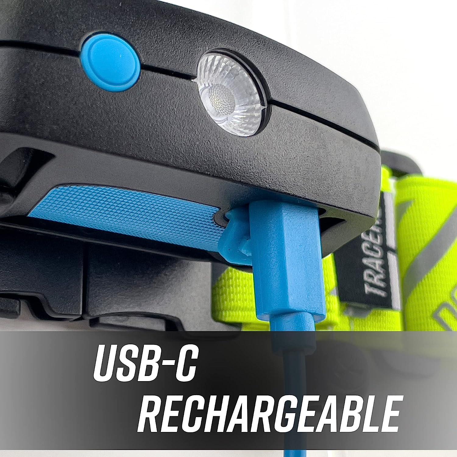 noxgear Tracer Chest Lamp - 500 Lumens, Rechargeable, Weatherproof LED ...