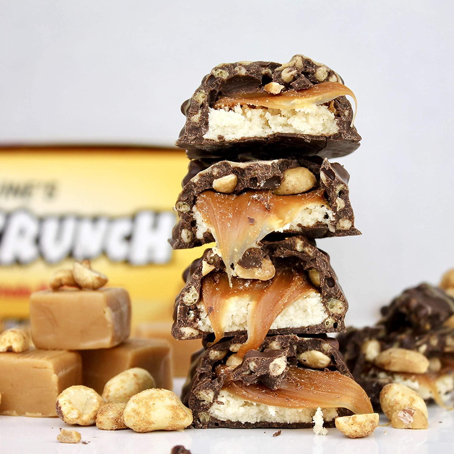 FITCRUNCH Snack Size Protein Bars by Robert Irvine - 6-Layer Baked Bar ...