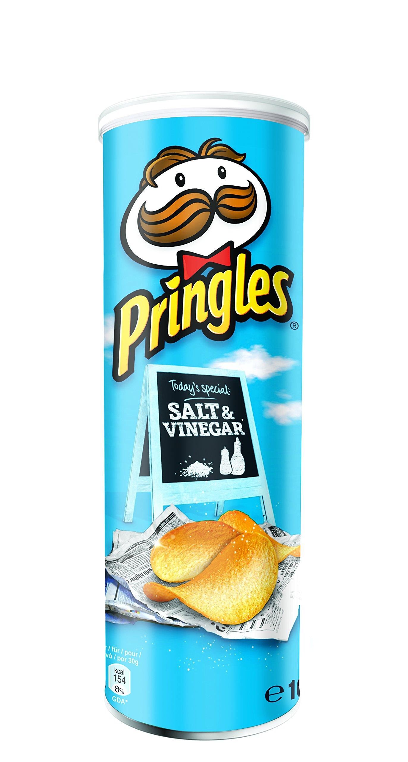 Buy Pringles Salt & Vinegar 165g - Pack of 6 | International Shipping ...
