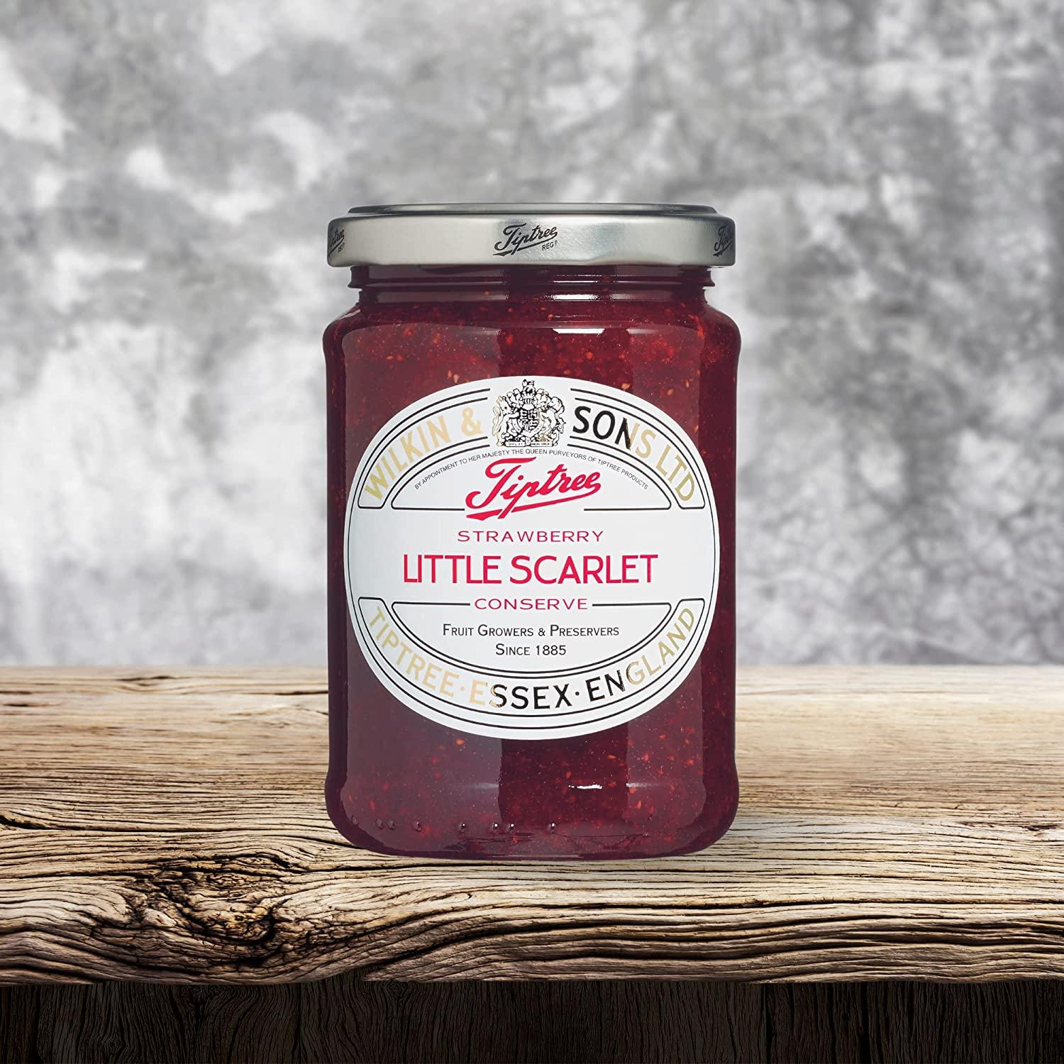 Tiptree Little Scarlet Strawberry Preserve 12 oz Jar - Premium ...