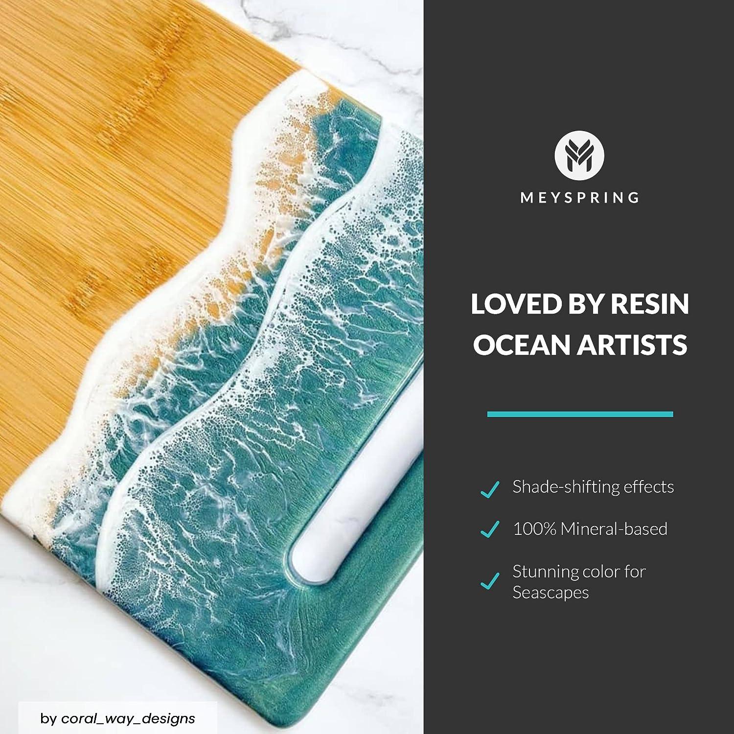 MEYSPRING Mermaid Dust Mica Powder for Epoxy Resin - 50g | Resin Art ...