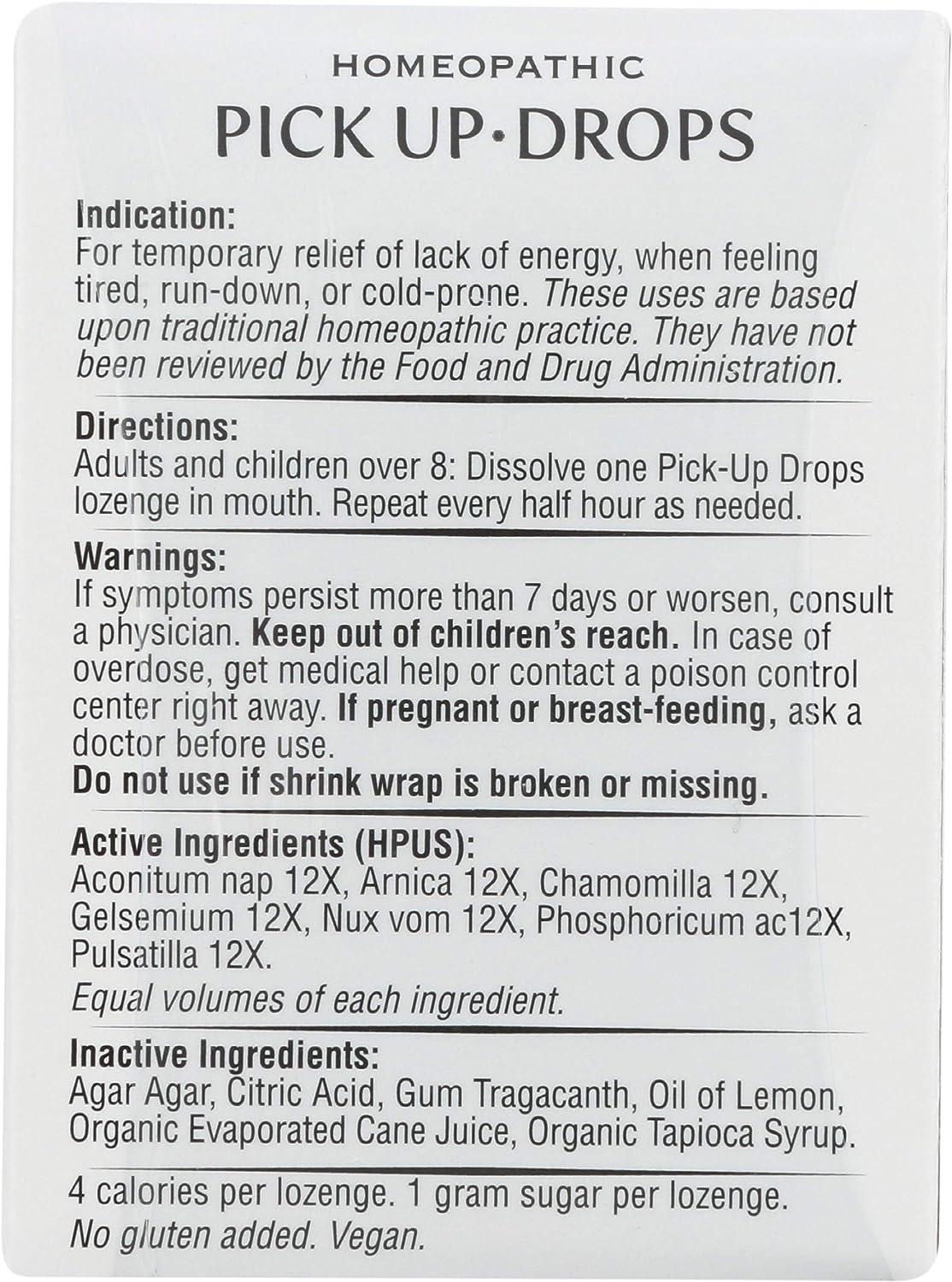 Homeopathic Pick-Up Drops 30 Lozenges - Historical Remedies | Buy Now ...