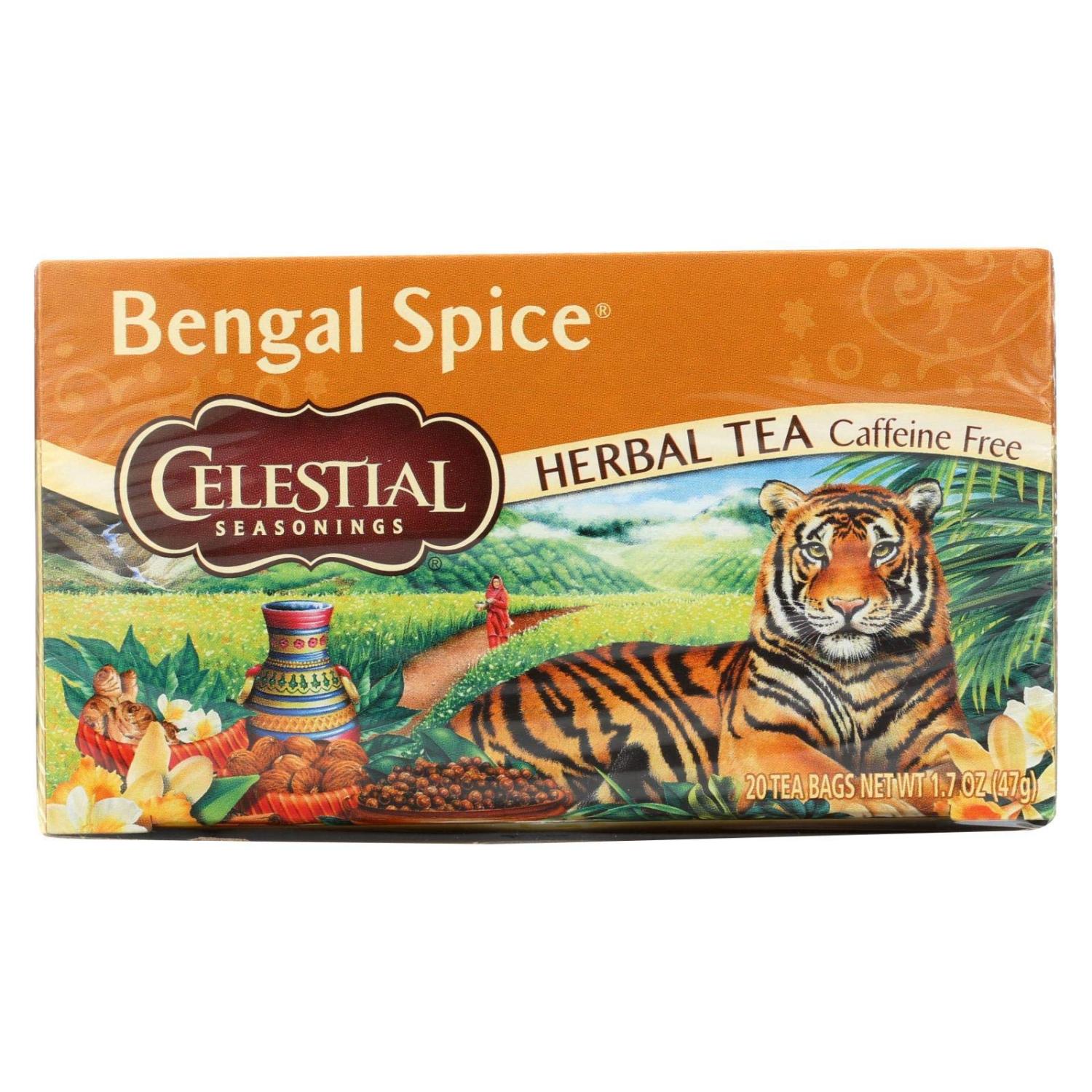 Celestial Seasonings Bengal Spice Herbal Tea 47 g | Buy Now with ...