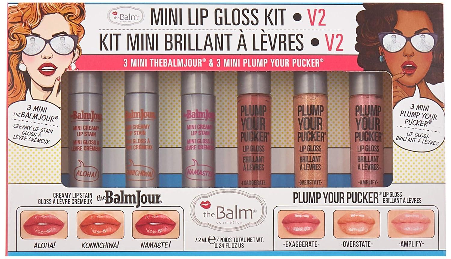 theBalm Hydrating Mini Lip Gloss 6-Piece Set | Shop Internationally for ...