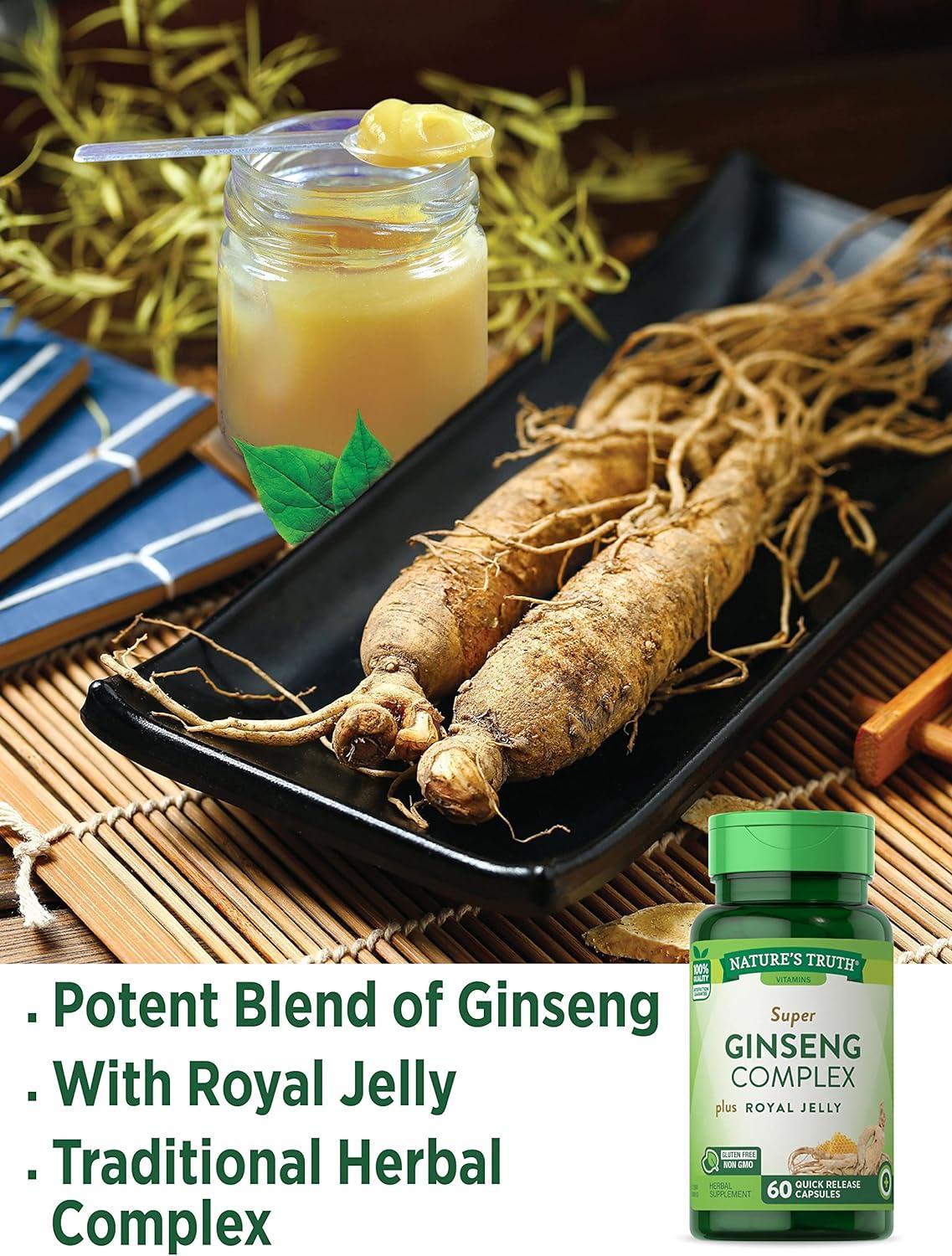 Nature's Truth Ginseng Complex 800mg Supplement - 60 Count | Buy Now ...