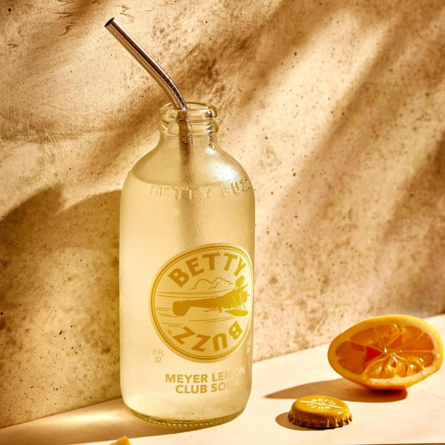 Betty Buzz Sparkling Meyer Lemon Club Premium Soda by Blake Lively | 12 ...
