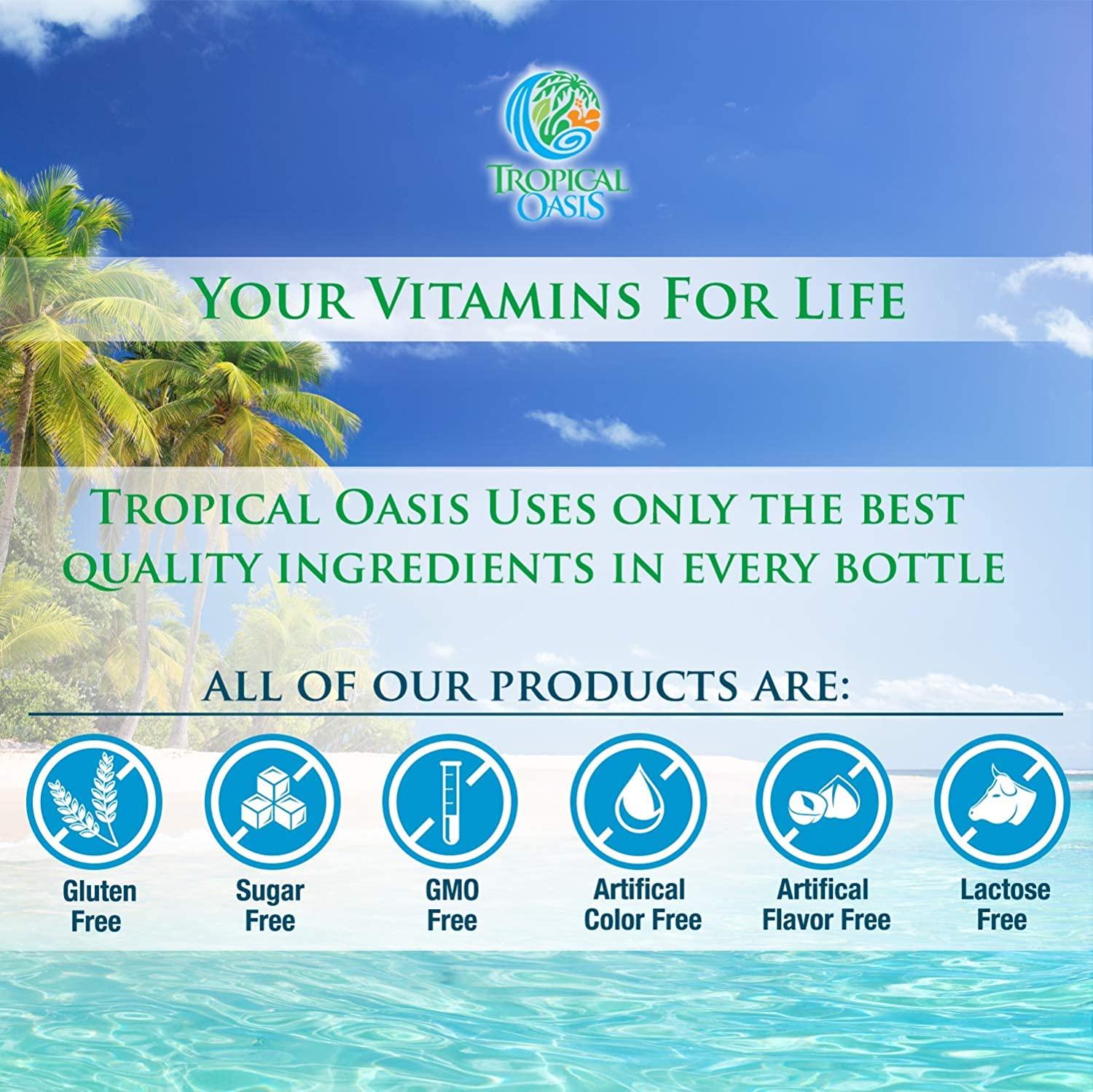 Tropical Oasis Joint Complete Premium - Liquid Glucosamine, Chondroitin ...