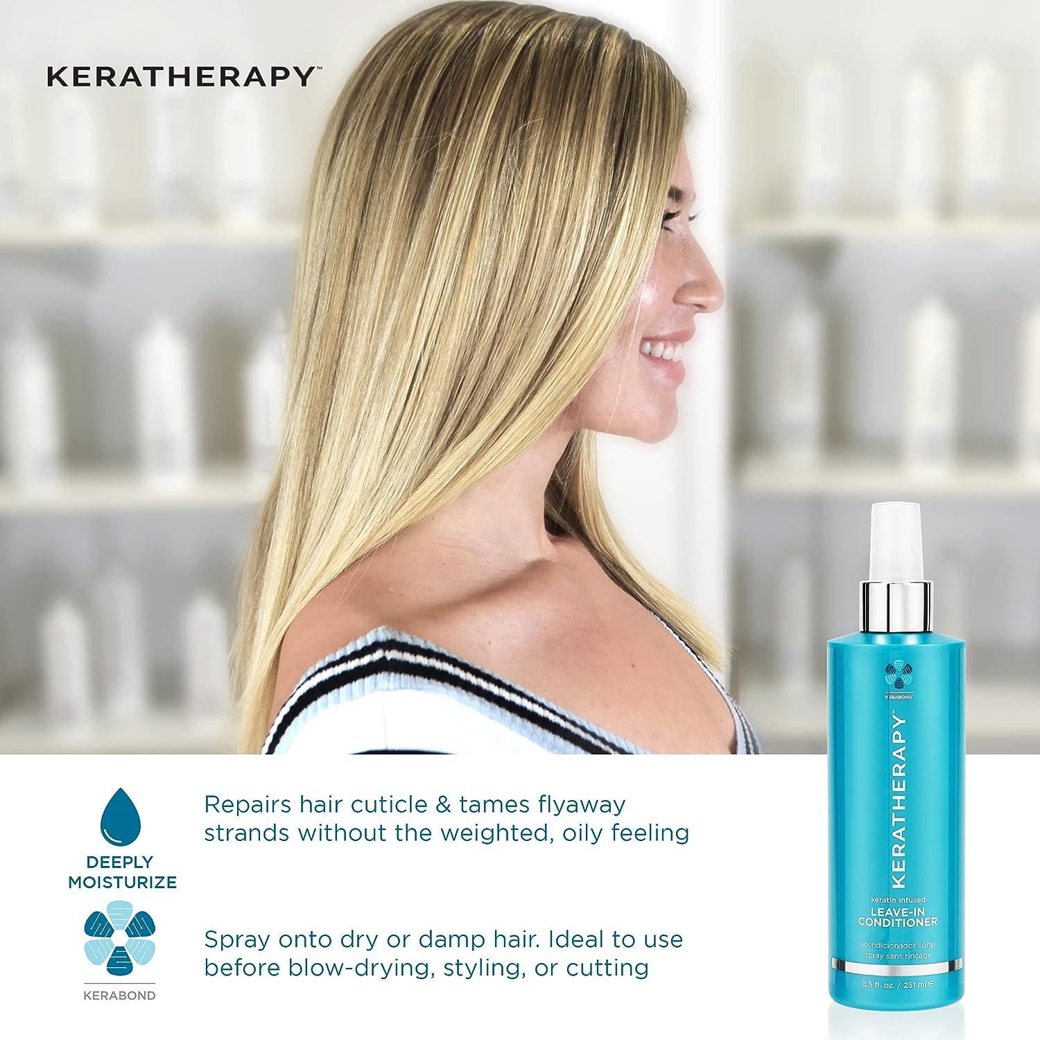 Keratherapy Keratin Infused Moisture Shampoo - 10.1 fl. oz - Anti-Frizz ...