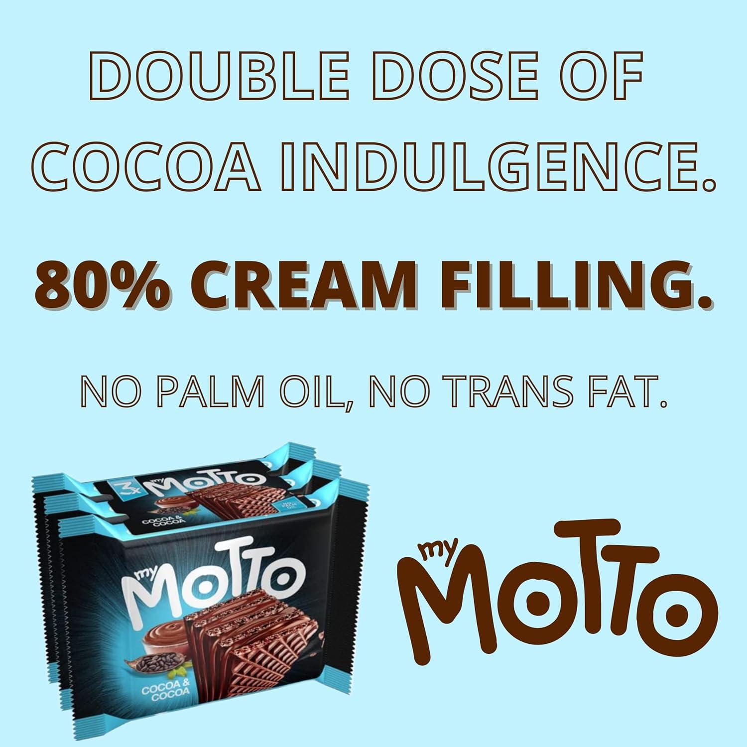 My Motto Chocolate Wafers 30 Individual Wrapped Wafers 34g each Bulk ...