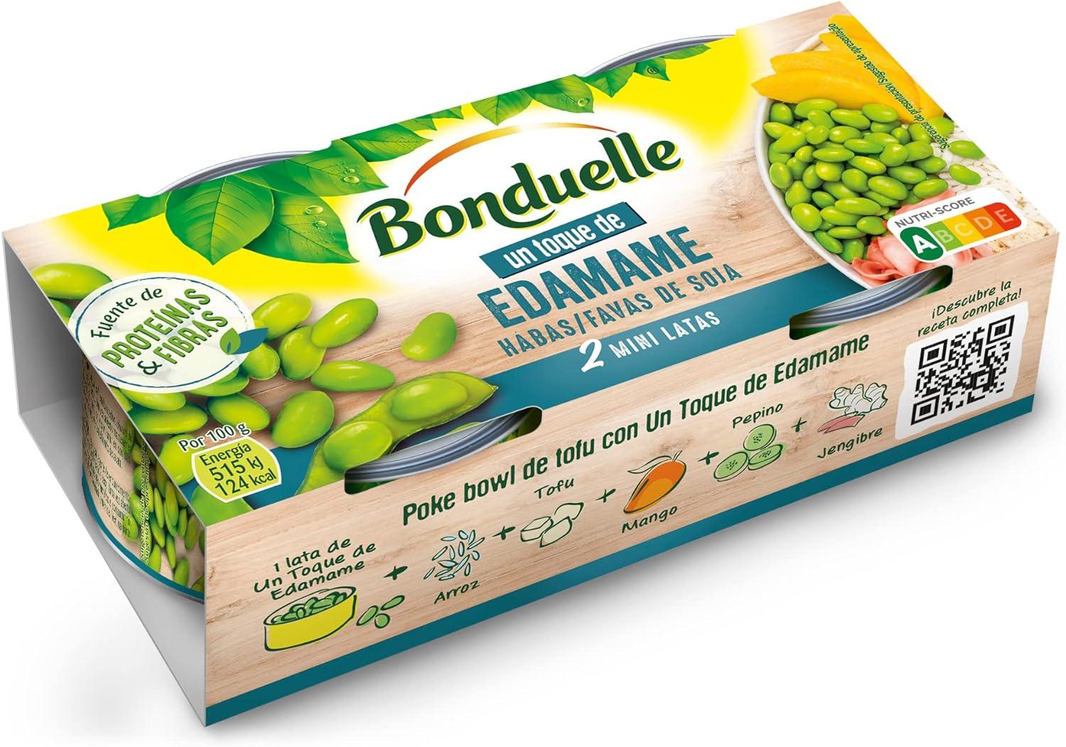 Bonduelle Edamame Beans 2 Mini's Healthy Canned Vegetables 160G | Buy ...