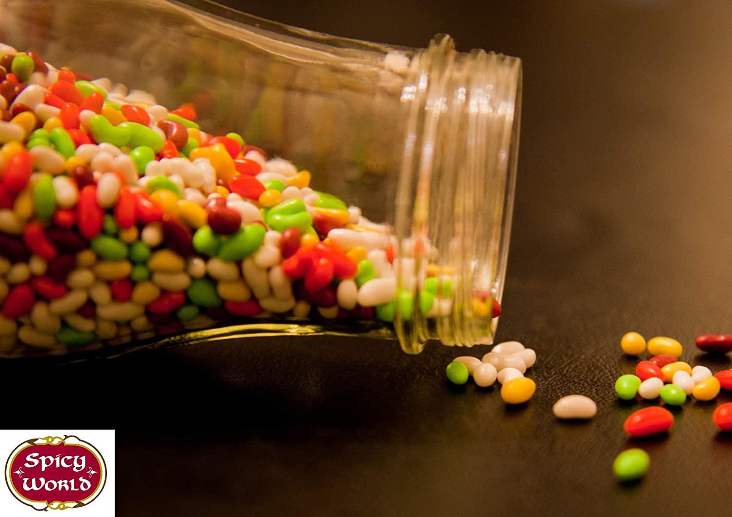 Spicy World Sugar Coated Fennel Seeds 14 Oz - Sweet Sauf Candy Mouth ...