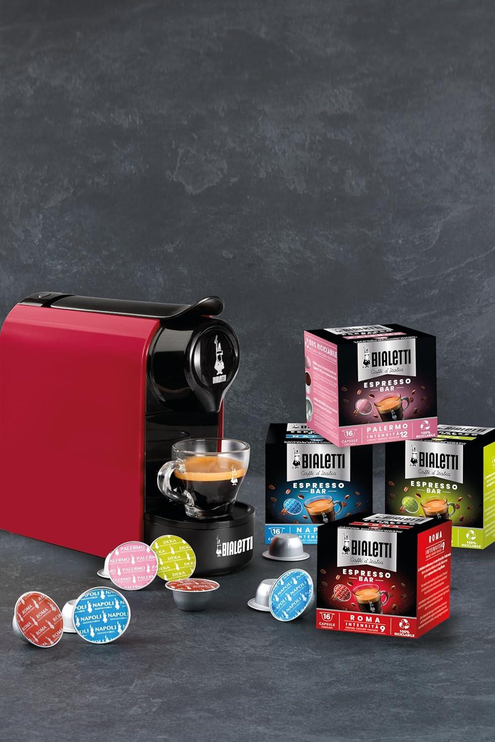 Bialetti Capsules Napoli - 8 Packs of 16 | Premium Italian Coffee Pods ...