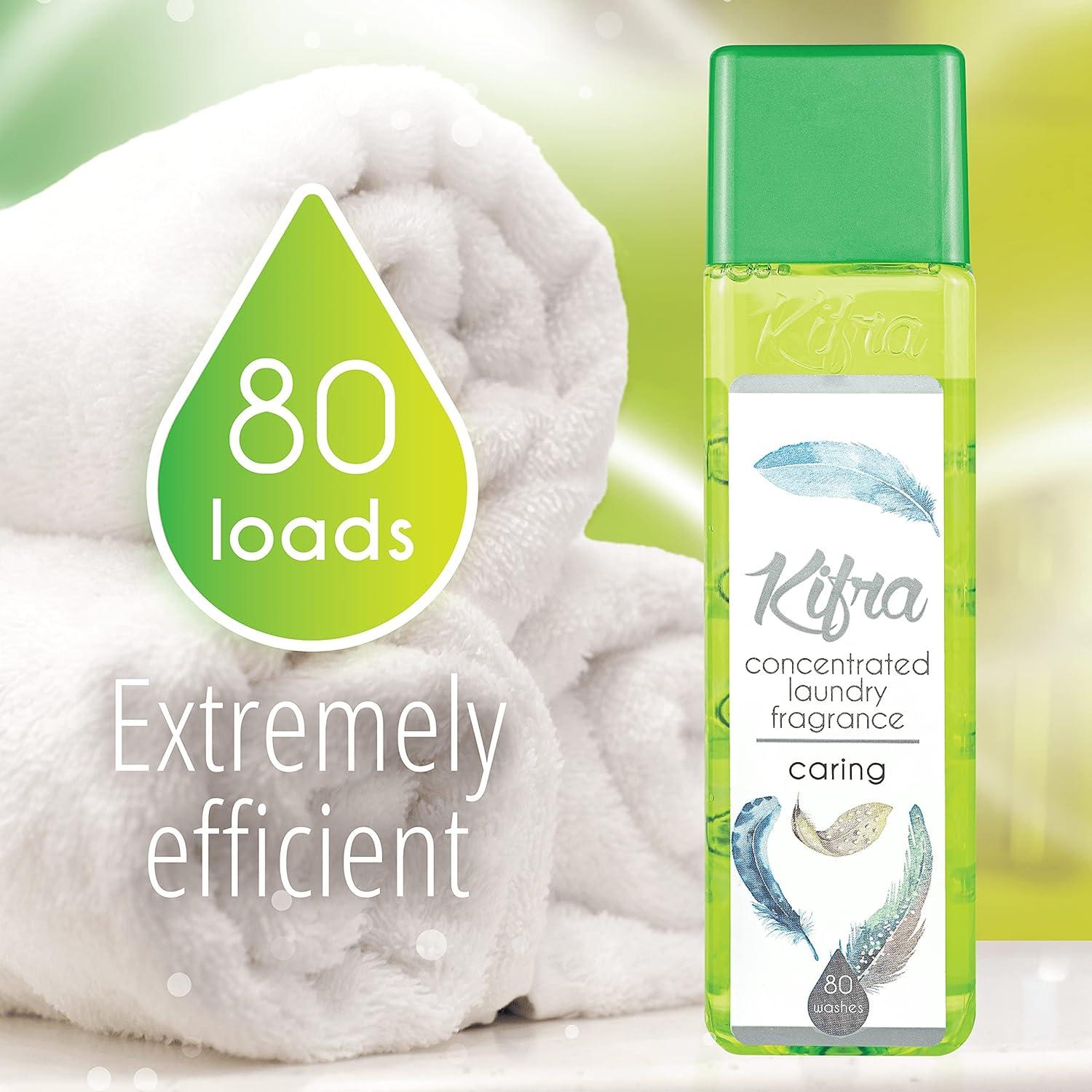 KIFRA CARING Concentrated Laundry Fragrance 200ml - Up to 80 Washes ...