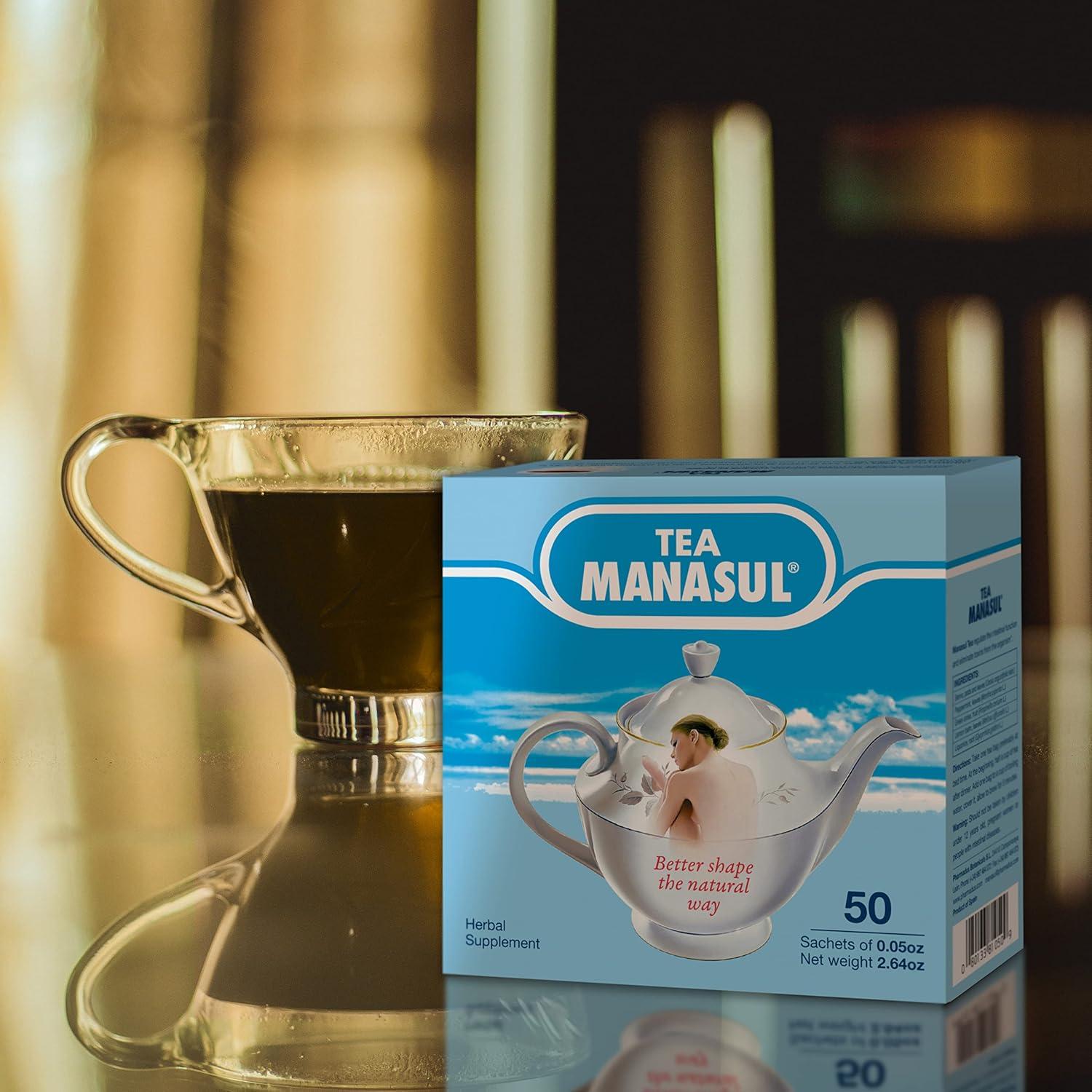 Buy MANASUL Laxative Infusion - Sen Melissa Mint Liquorice & Green ...