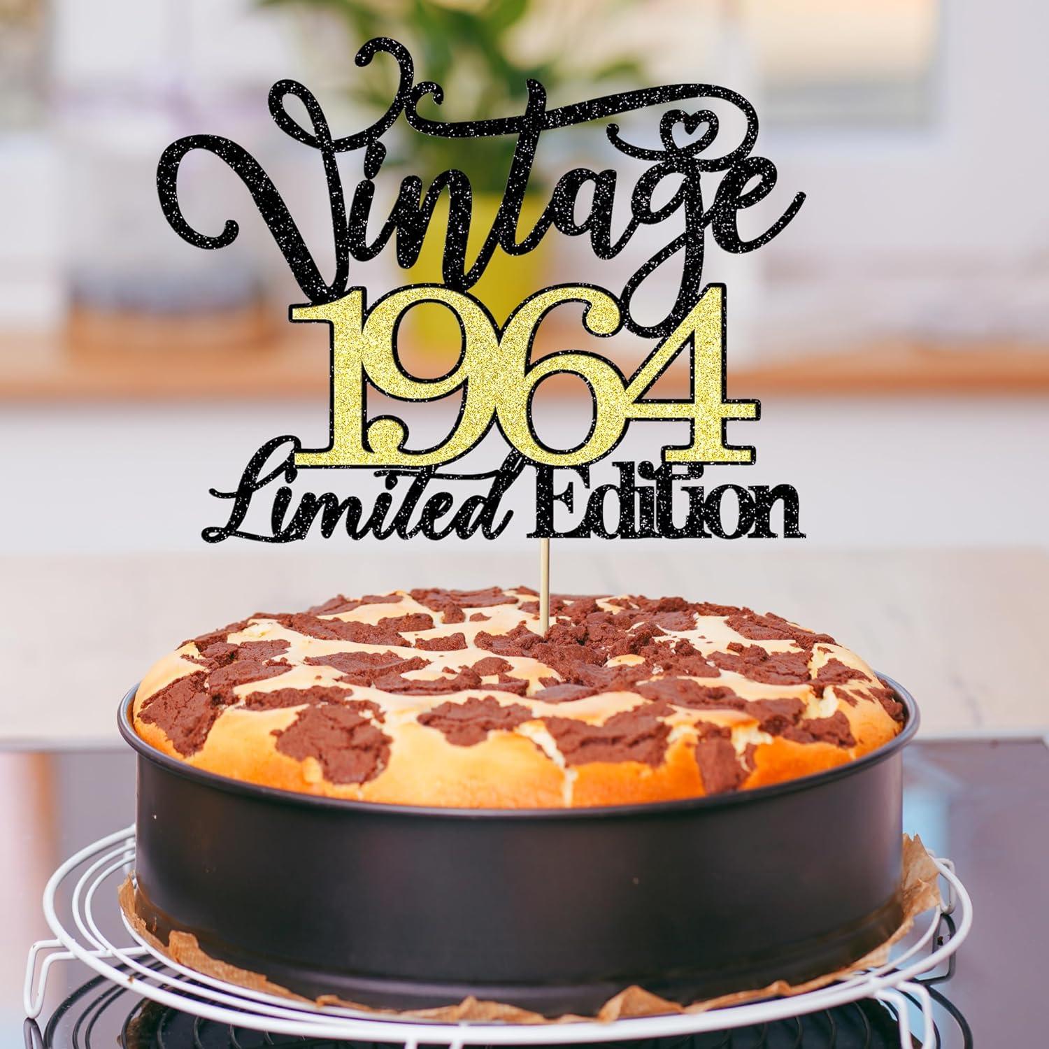 Migeaks legend since 1964 cake topper 60th birthday happy birthday cake ...