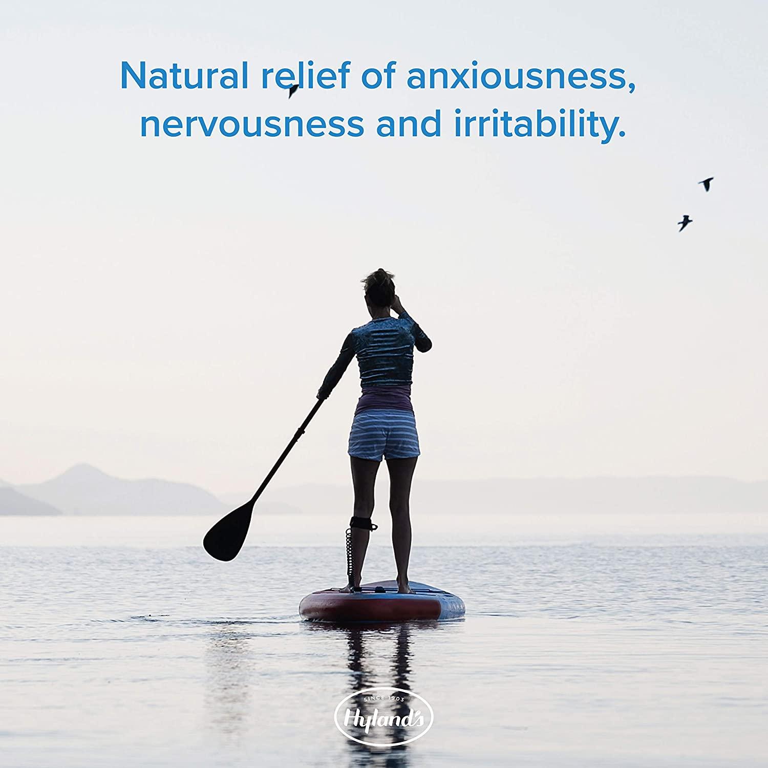 Hyland's Naturals Calm Tablets - Natural Stress Relief Supplement for ...