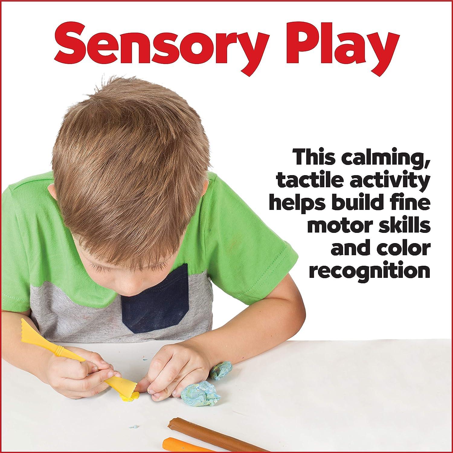 Faber-Castell World Colors Modeling Clay - Non-Toxic Sensory Play Clay ...