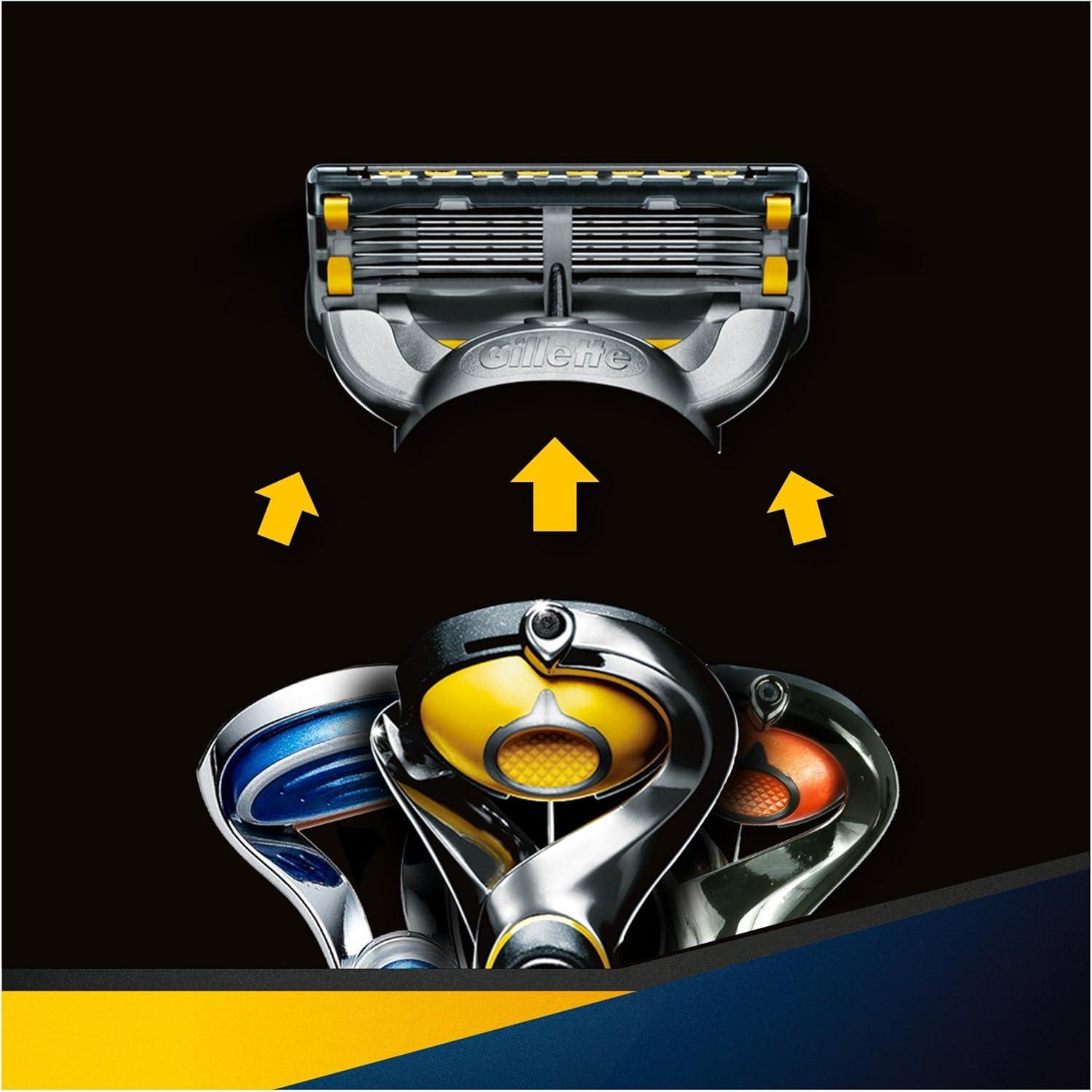 Gillette Fusion ProShield Power Razor Blades for Men - Premium Shaving ...