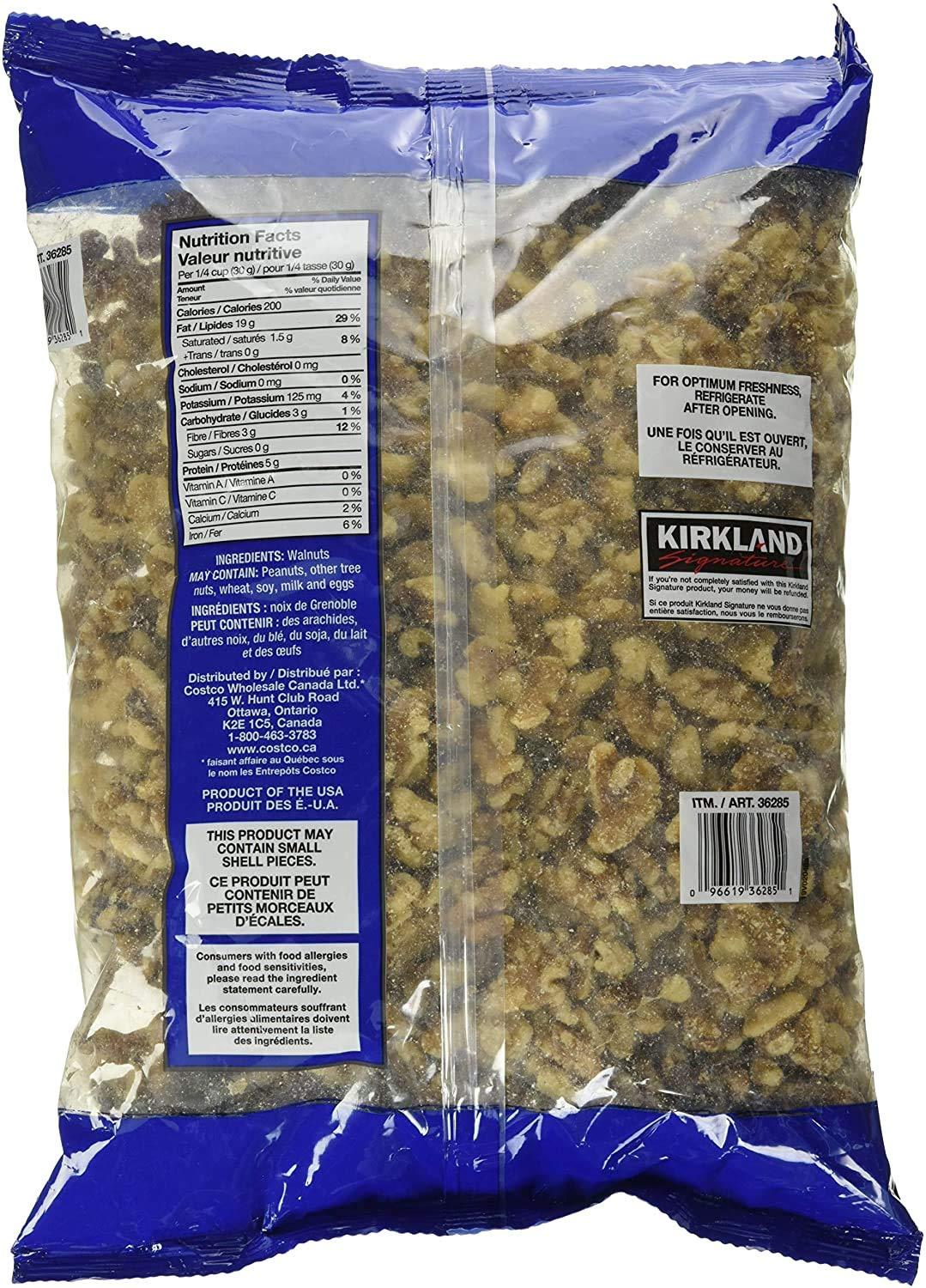 Kirkland Signature Walnuts - 2 Packages (3lbs) | Premium Quality Nuts ...