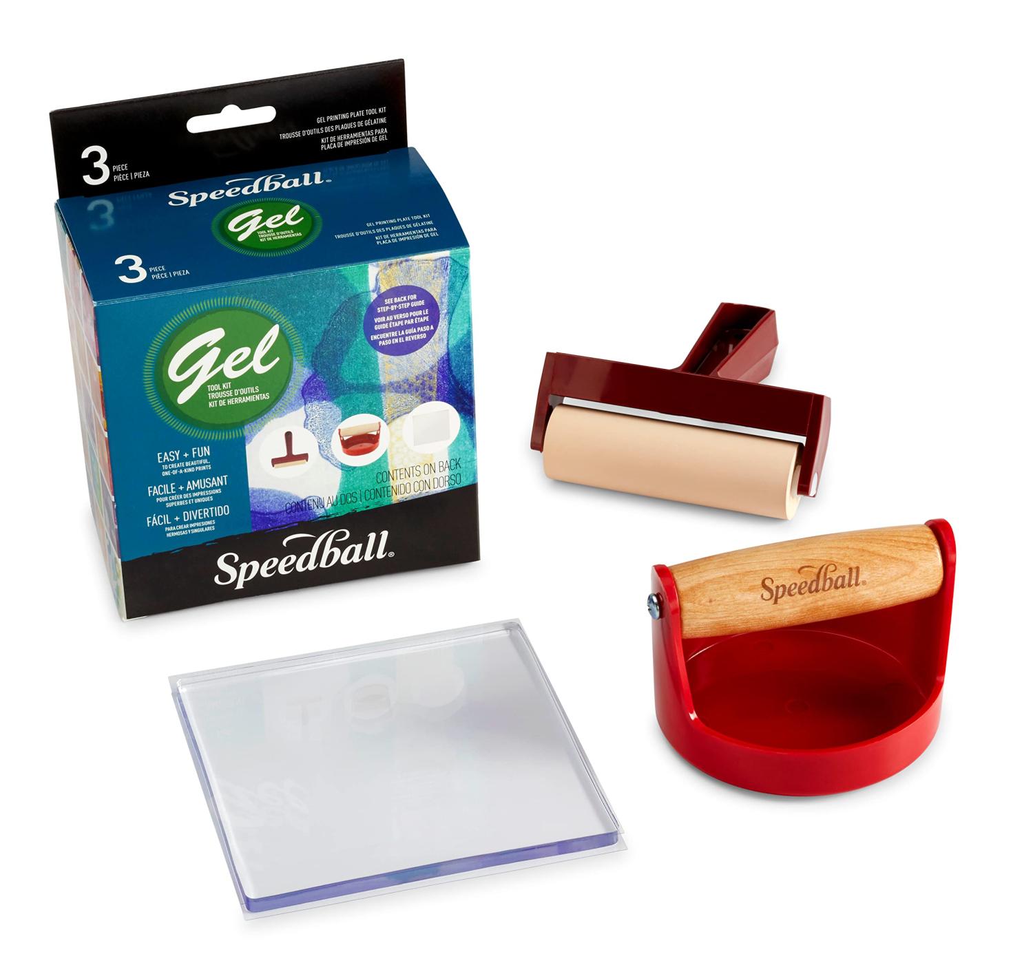 Speedball Gel Printing Tool Kit - Create Unique Prints Easily | Buy Now ...