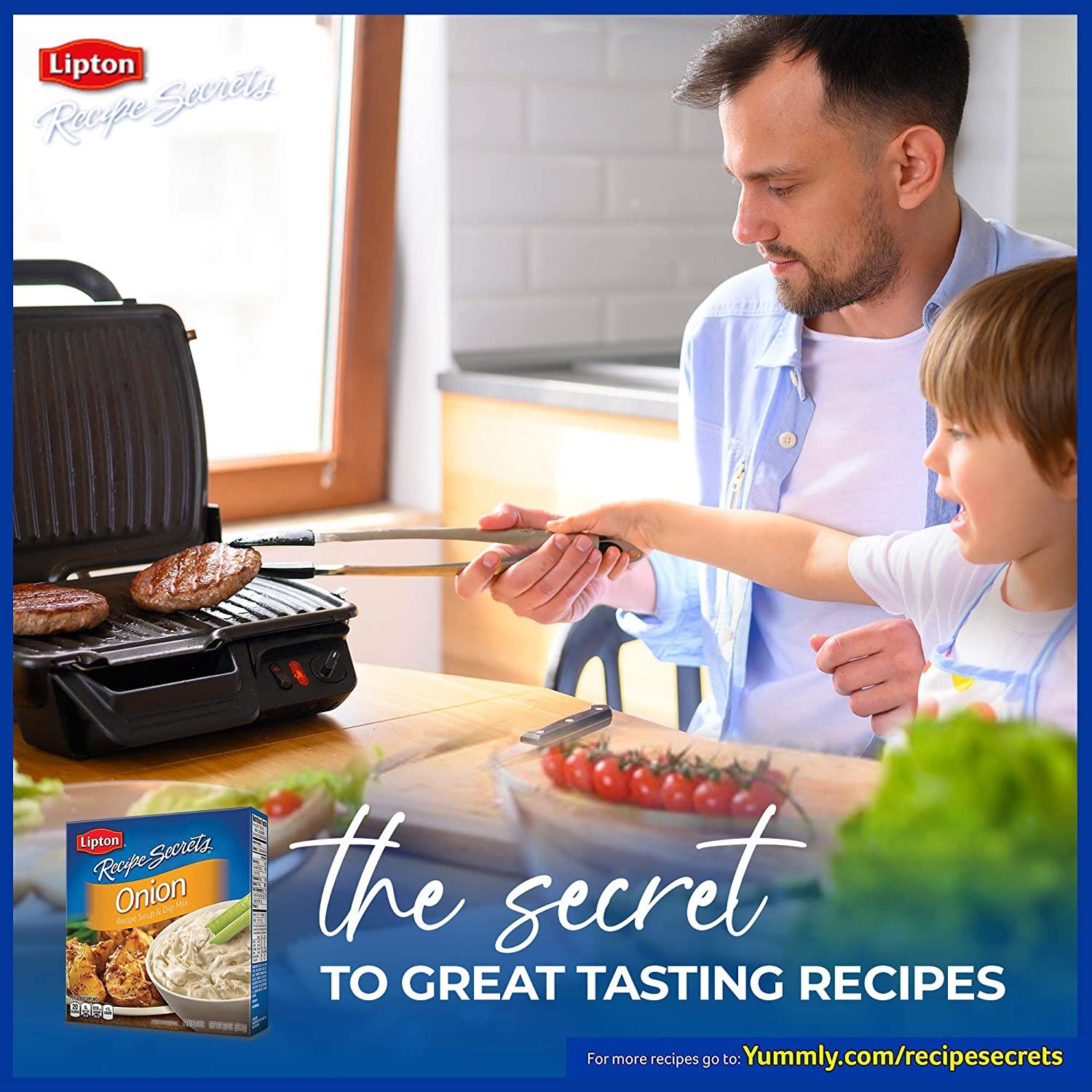 Lipton Recipe Secrets Onion Recipe Mix 2 oz - Savory Seasoning for ...