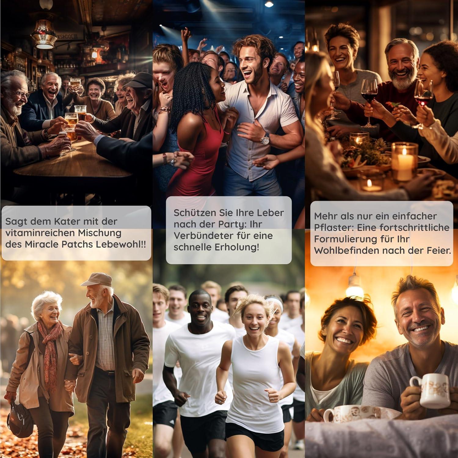 Lifebio Miracle Patch - Party Recovery with DHM Milk Thistle B Vitamins ...