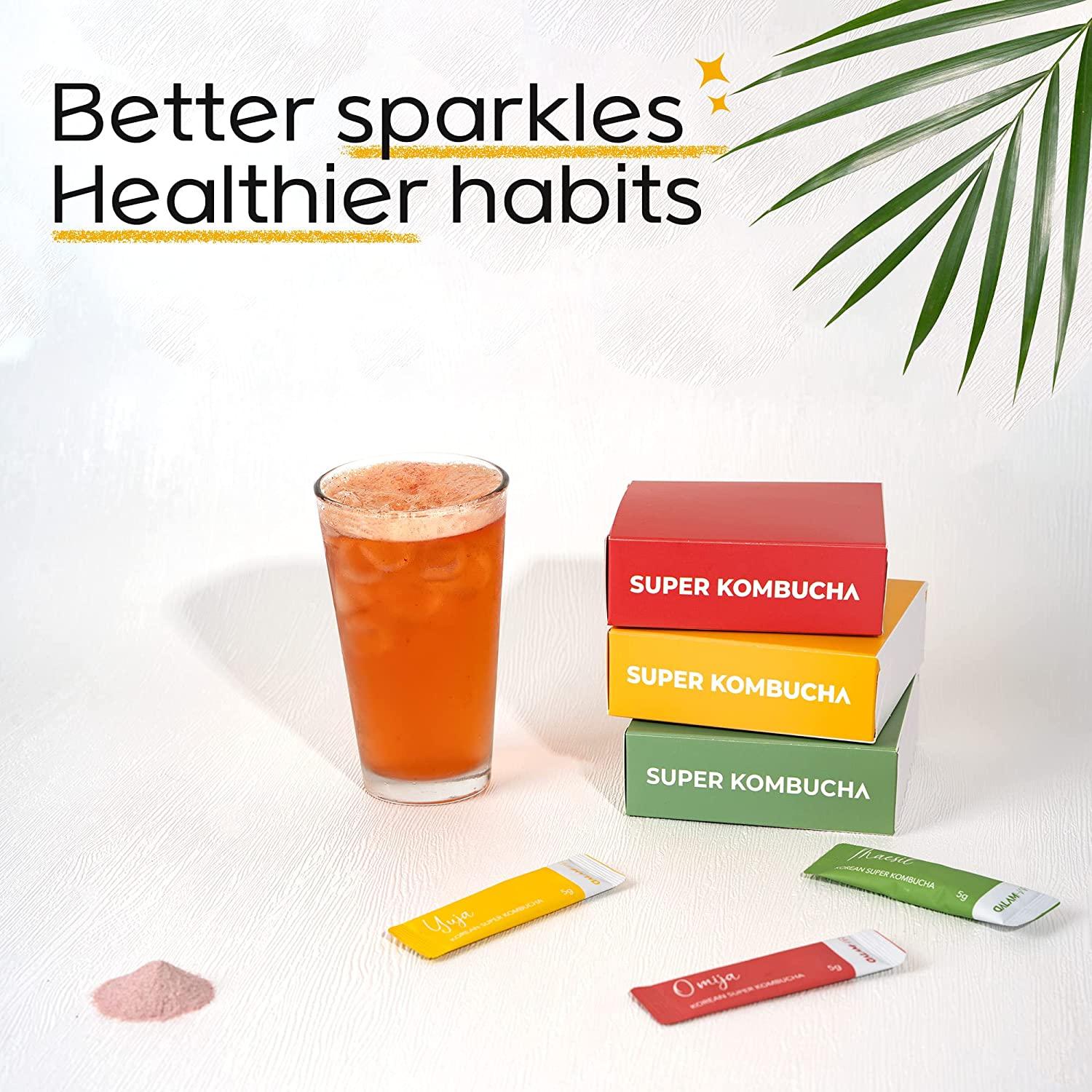 DALAMHARI SUPER Kombucha Powder | Schisandra Berry Omija | Probiotic ...