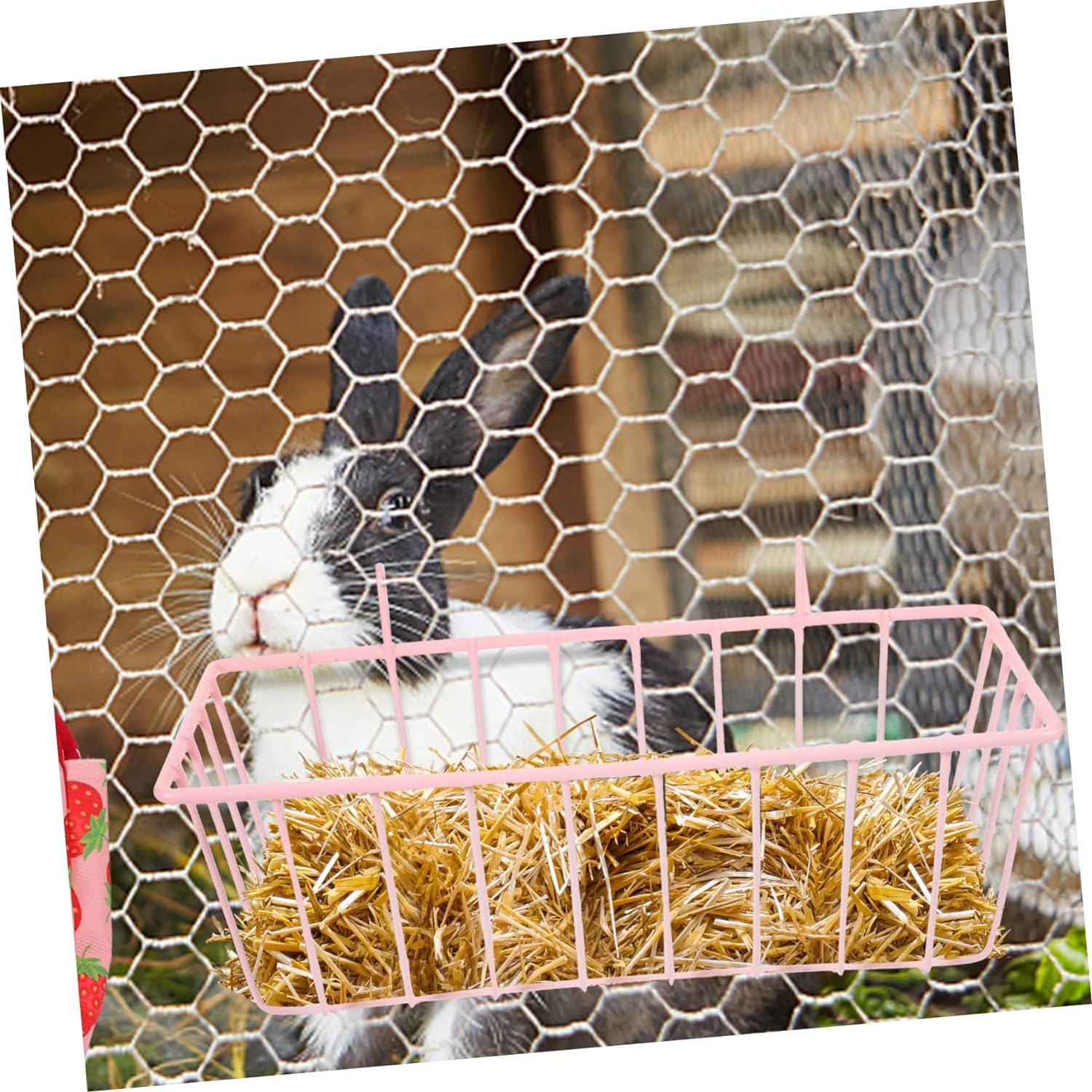 Rabbit Rack Feeder for Cage Holder for Rabbits Pet Feeder Metal Rack ...