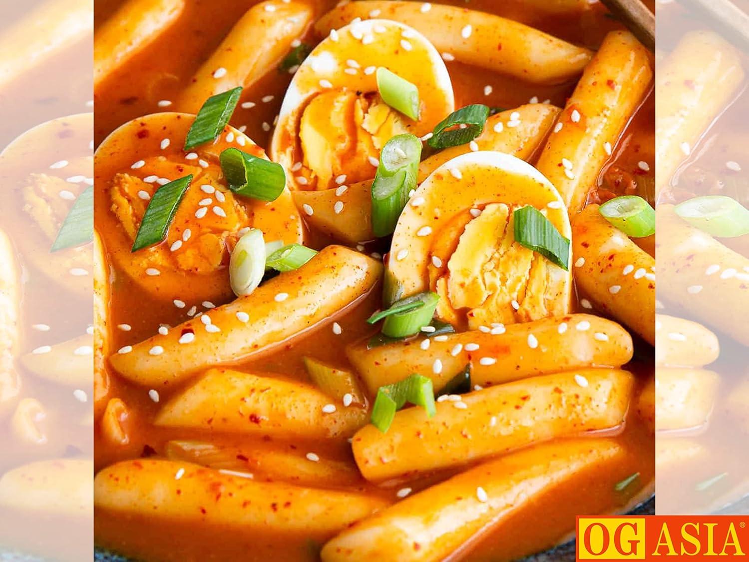 Buy Yopokki 5 Pack Instant Rice Cake Cups - Korean Spicy & Sweet Rice ...