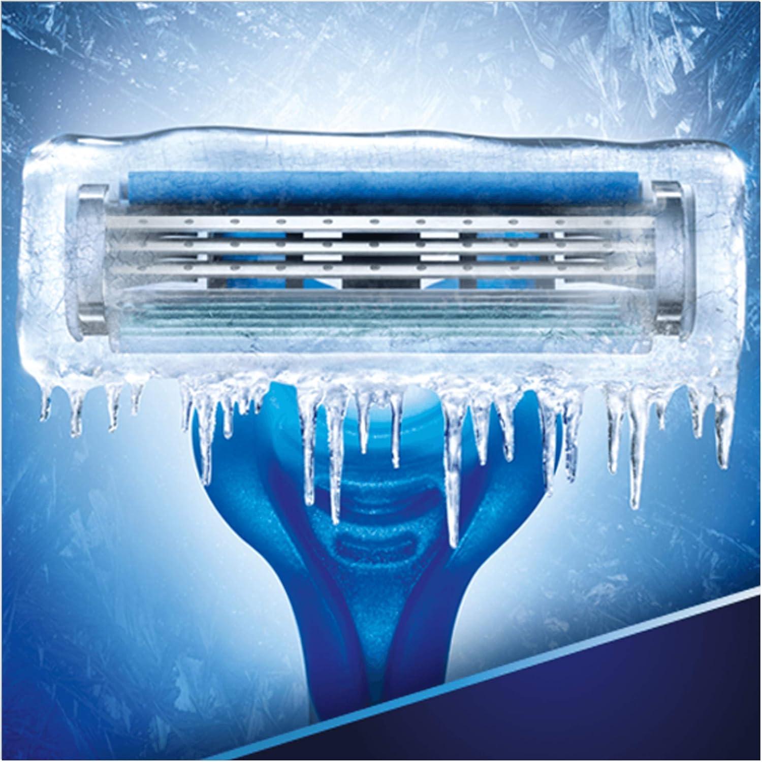 Buy Gillette Sensor3 Cool Pack - 3 Disposable Razors for Men | High ...