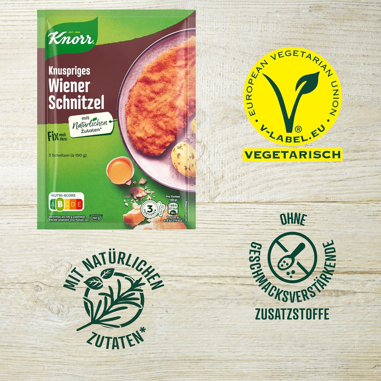 Buy Knorr Fix Crispy Wiener Schnitzel Seasoning Mix - 90g | Natural ...