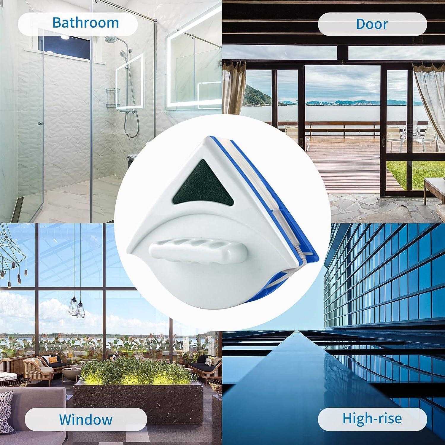 Double-side Magnetic Glass Wiper Window Cleaner Surface Cleaning Brush ...