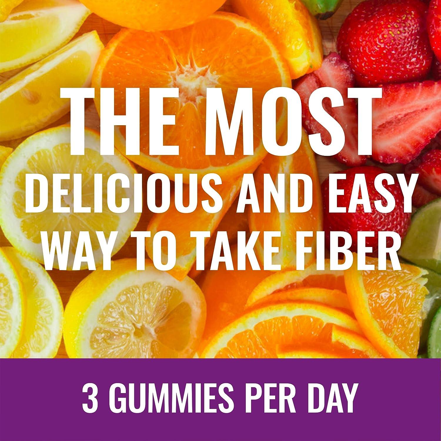 Chicory Root Inulin Prebiotic Fiber Gummies | 100% Plant Based ...