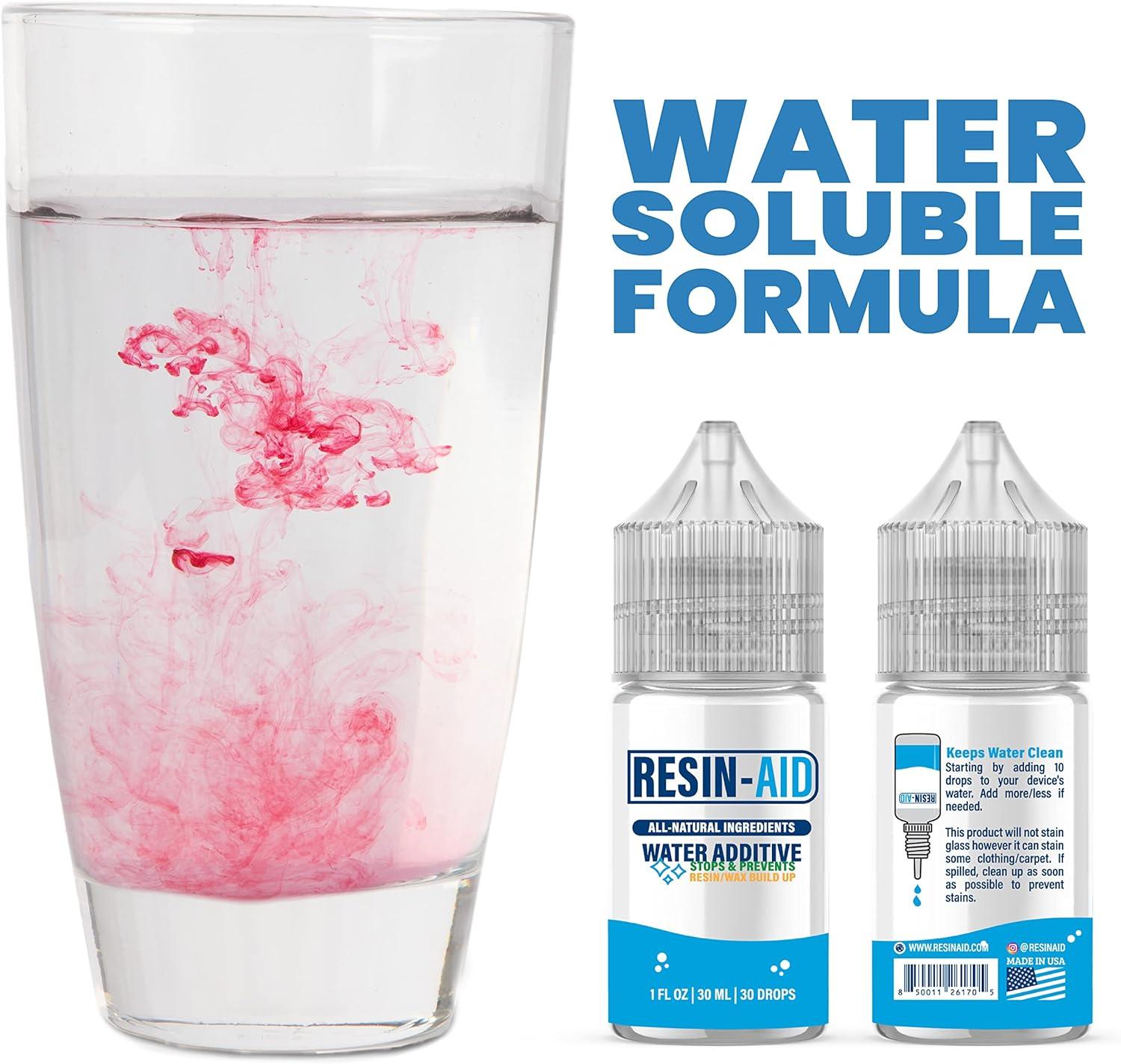 Resin-Aid Water Additive | All-Natural Resin Preventer - Treats Up to ...